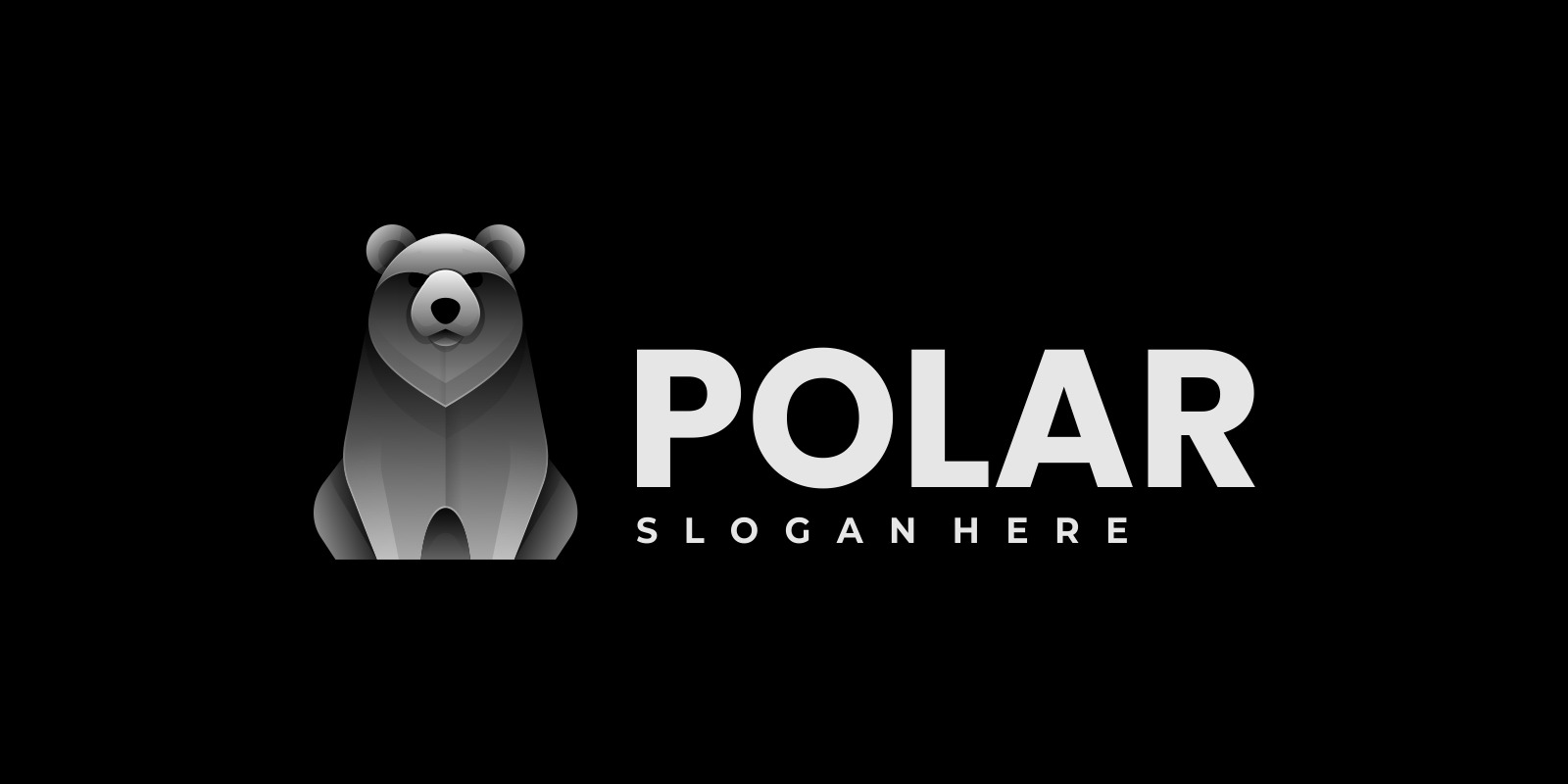 Vector Polar Gradient Logo Style #229272 - TemplateMonster