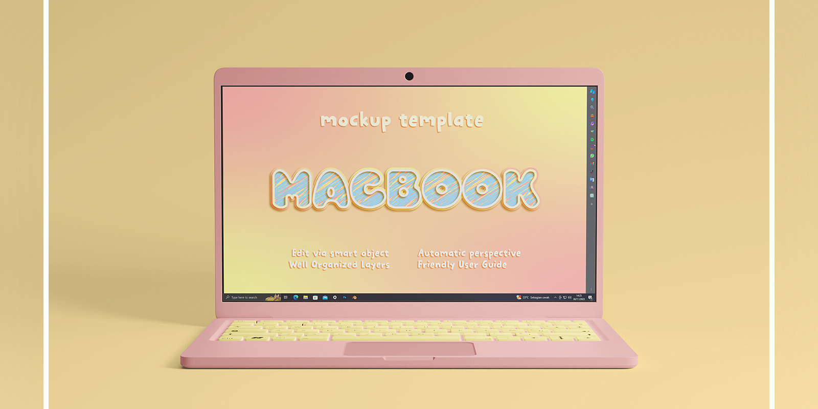 Macbook Pro Mockup Template #374875 - TemplateMonster