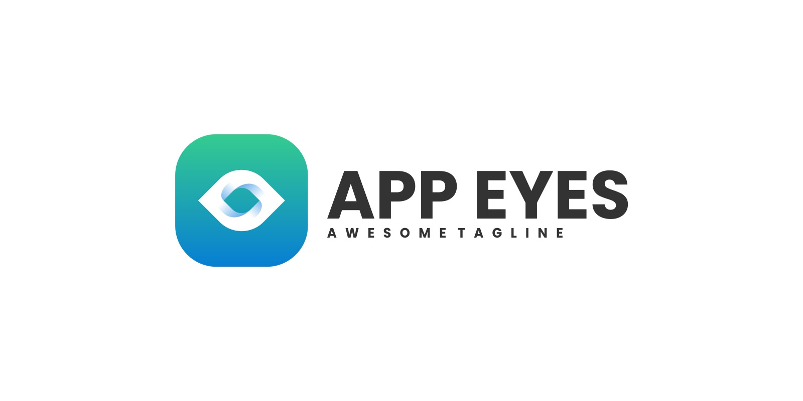 App Eyes Gradient Logo Style #275133 - TemplateMonster