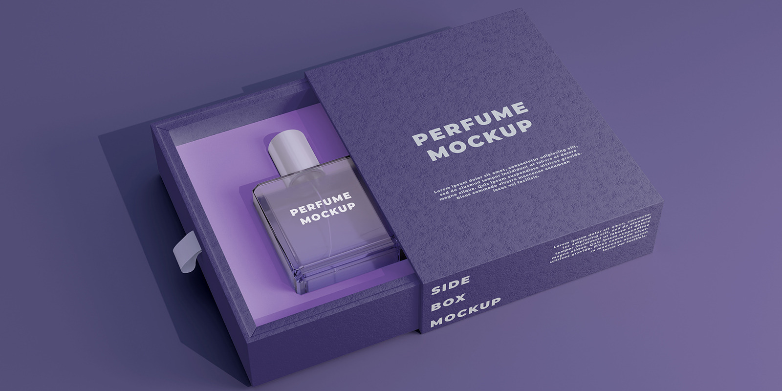 Premium Perfume Packaging Mockup #305568 - TemplateMonster