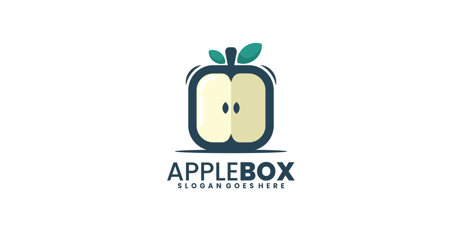 Apple Box Simple Logo Style #276599 - TemplateMonster