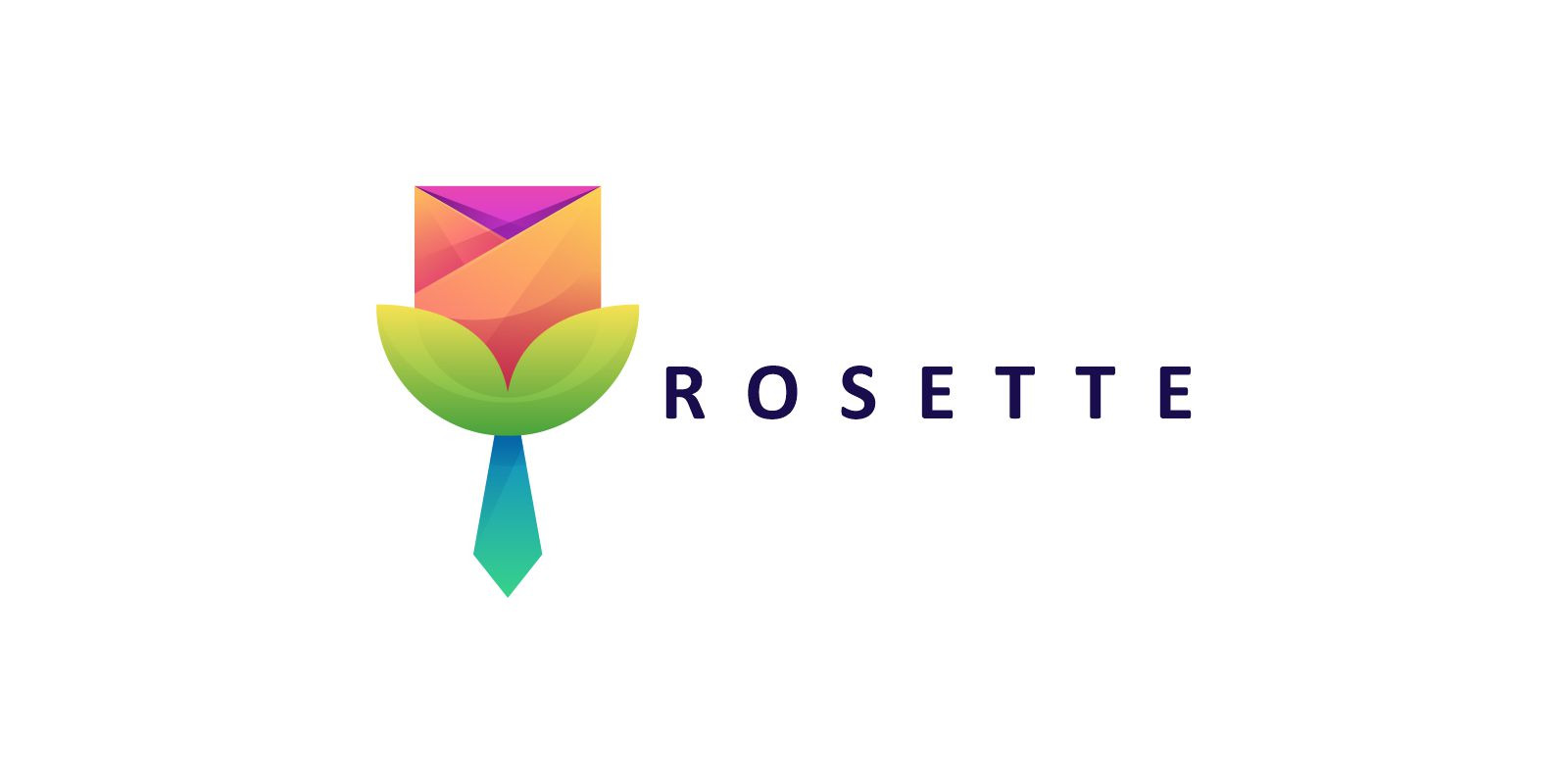 Plantilla de logotipo de color rosa #202126 - TemplateMonster