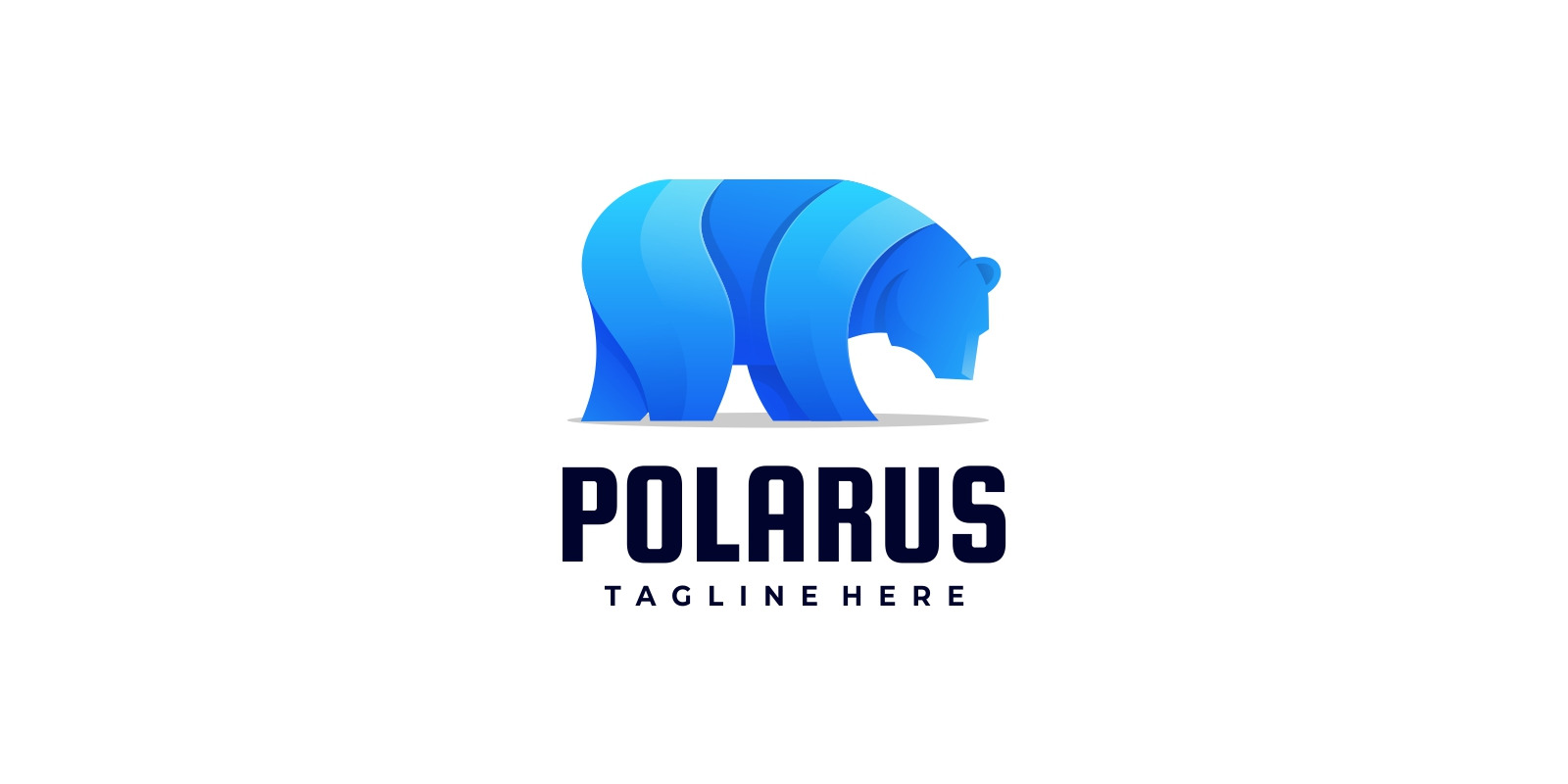 Polar Gradient Logo Design #224578 - TemplateMonster