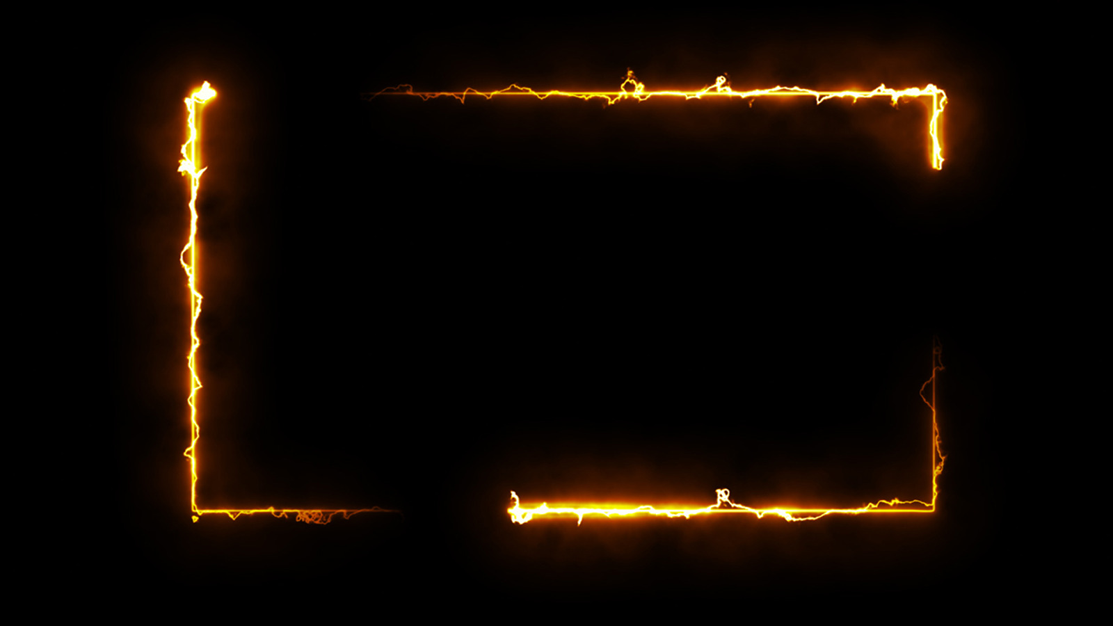 Arc Reactor Triple Line Webcam Frame Stock Motion Graphic Pack