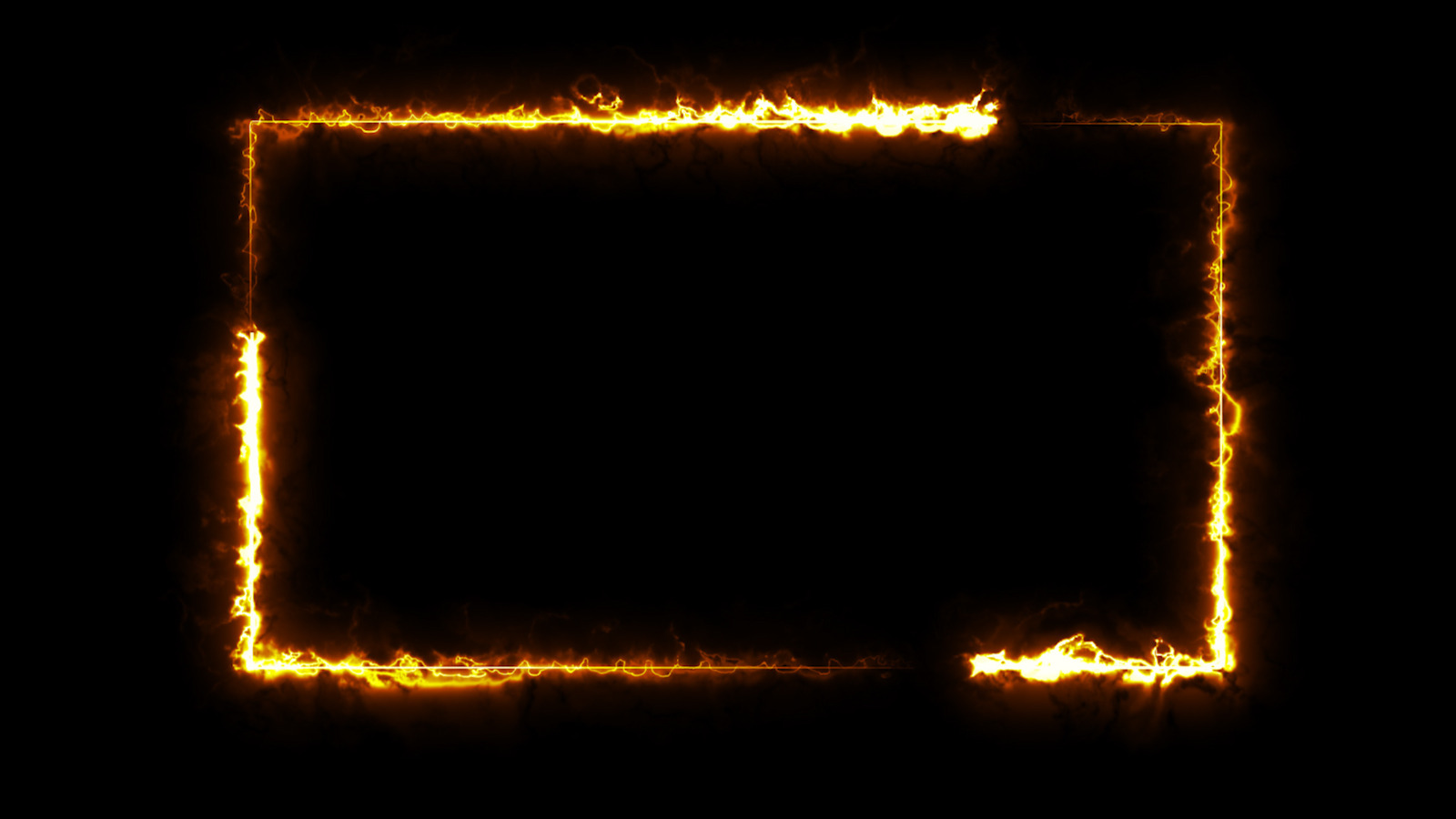 Kryptonite Triple Line Webcam Frame Stock Motion Graphic Pack