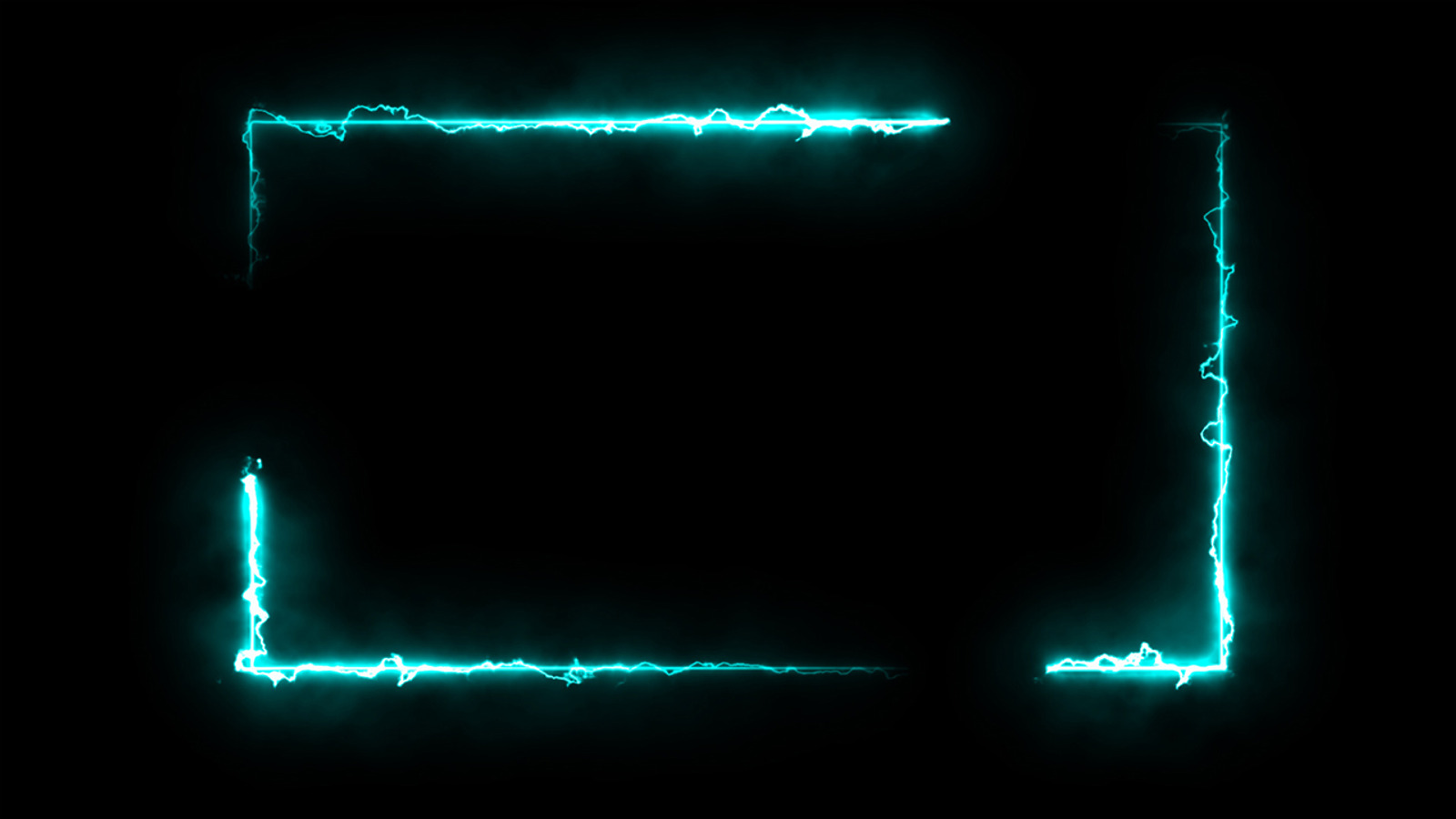 Arc Reactor Triple Line Webcam Frame Stock Motion Graphic Pack