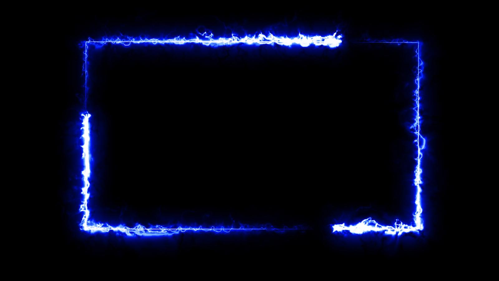 Kryptonite Triple Line Webcam Frame Stock Motion Graphic Pack
