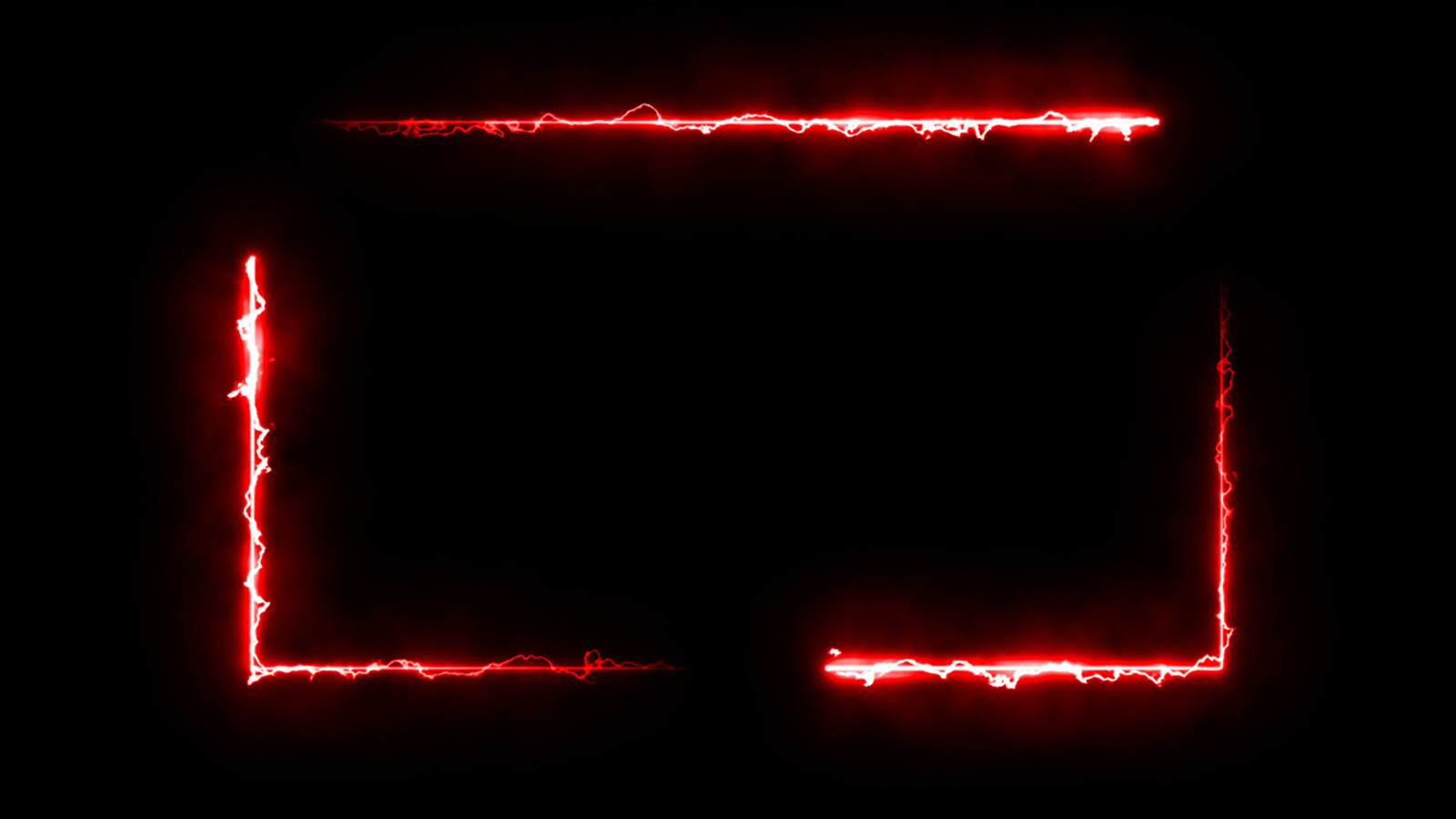 Arc Reactor Triple Line Webcam Frame Stock Motion Graphic Pack