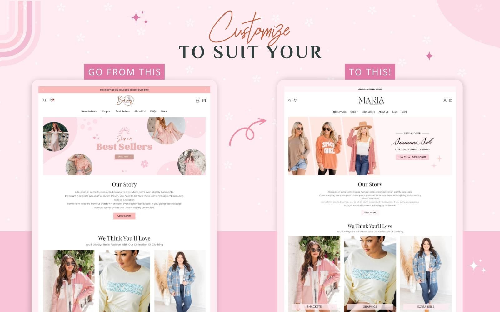 Best Shopify Fashion Theme | Modern Clothing Store | Shopify Themes for ...