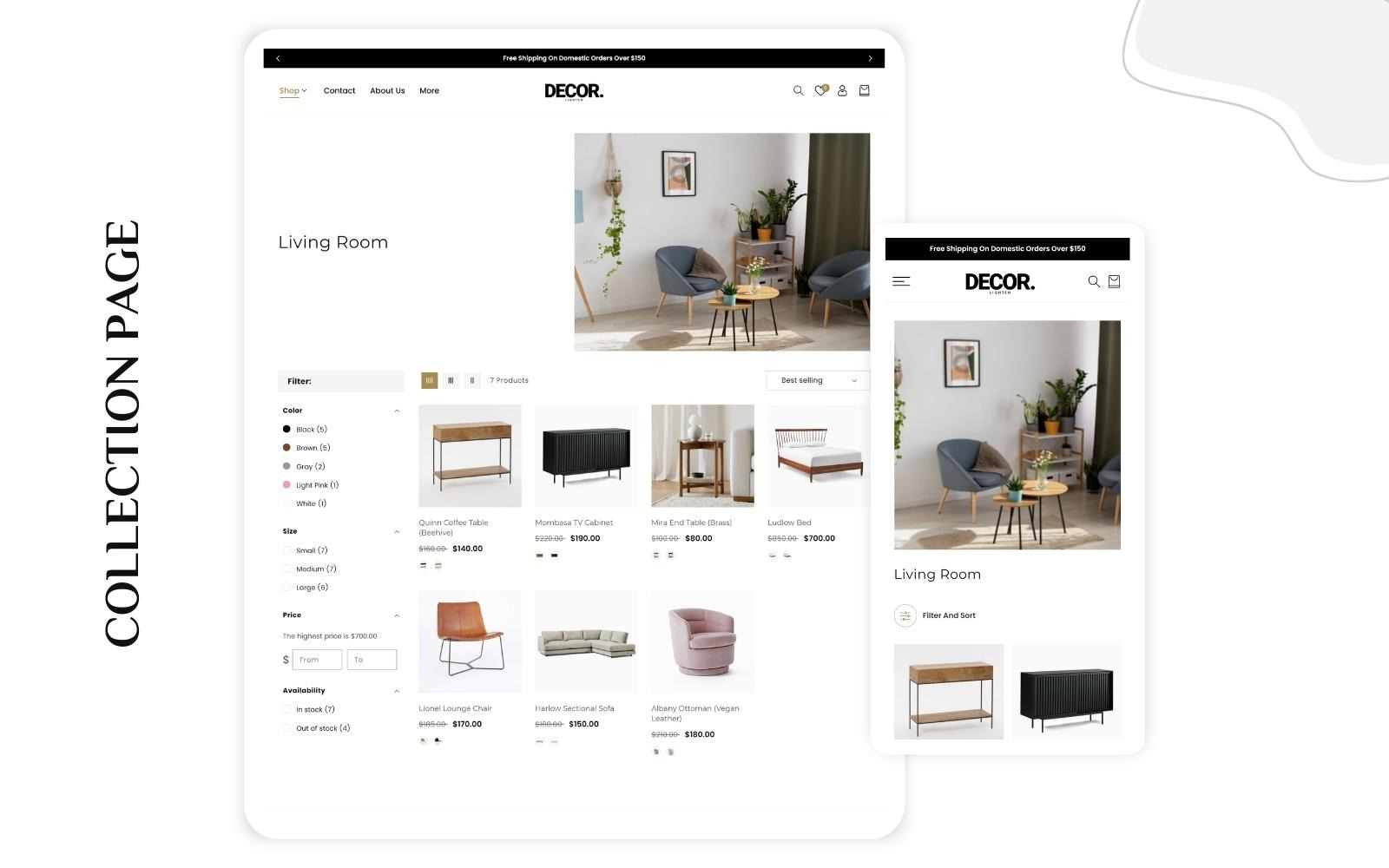 Multipurpose Best Shopify Furniture & Home Decor | Shopify Furniture ...