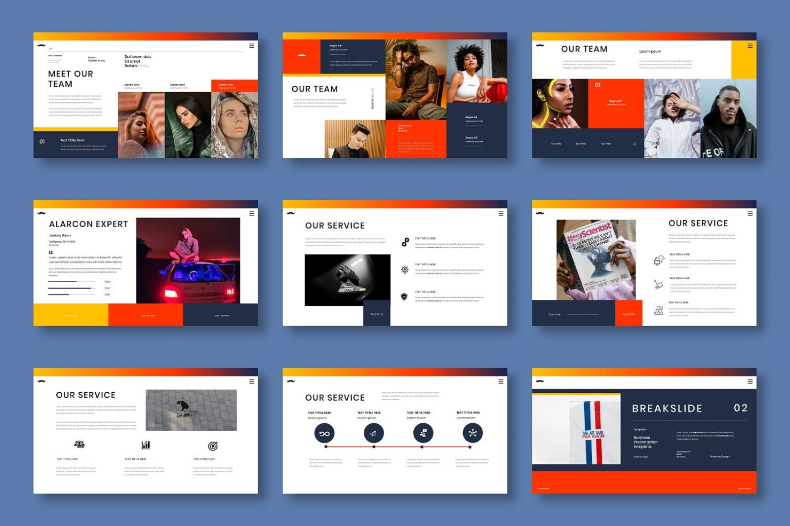 Alarcon – Business PowerPoint Template - TemplateMonster