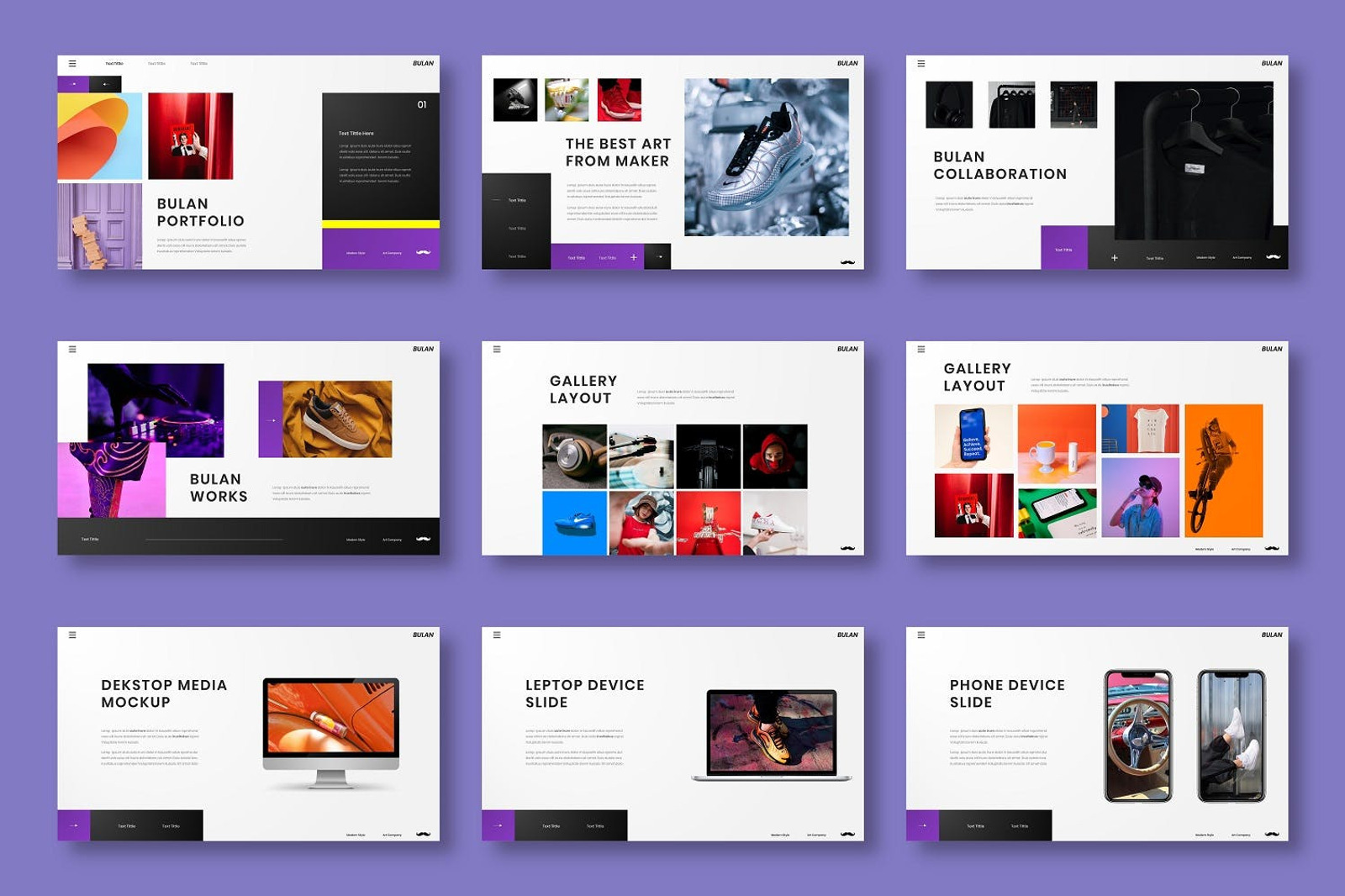 Bulan – Business PowerPoint Template - TemplateMonster