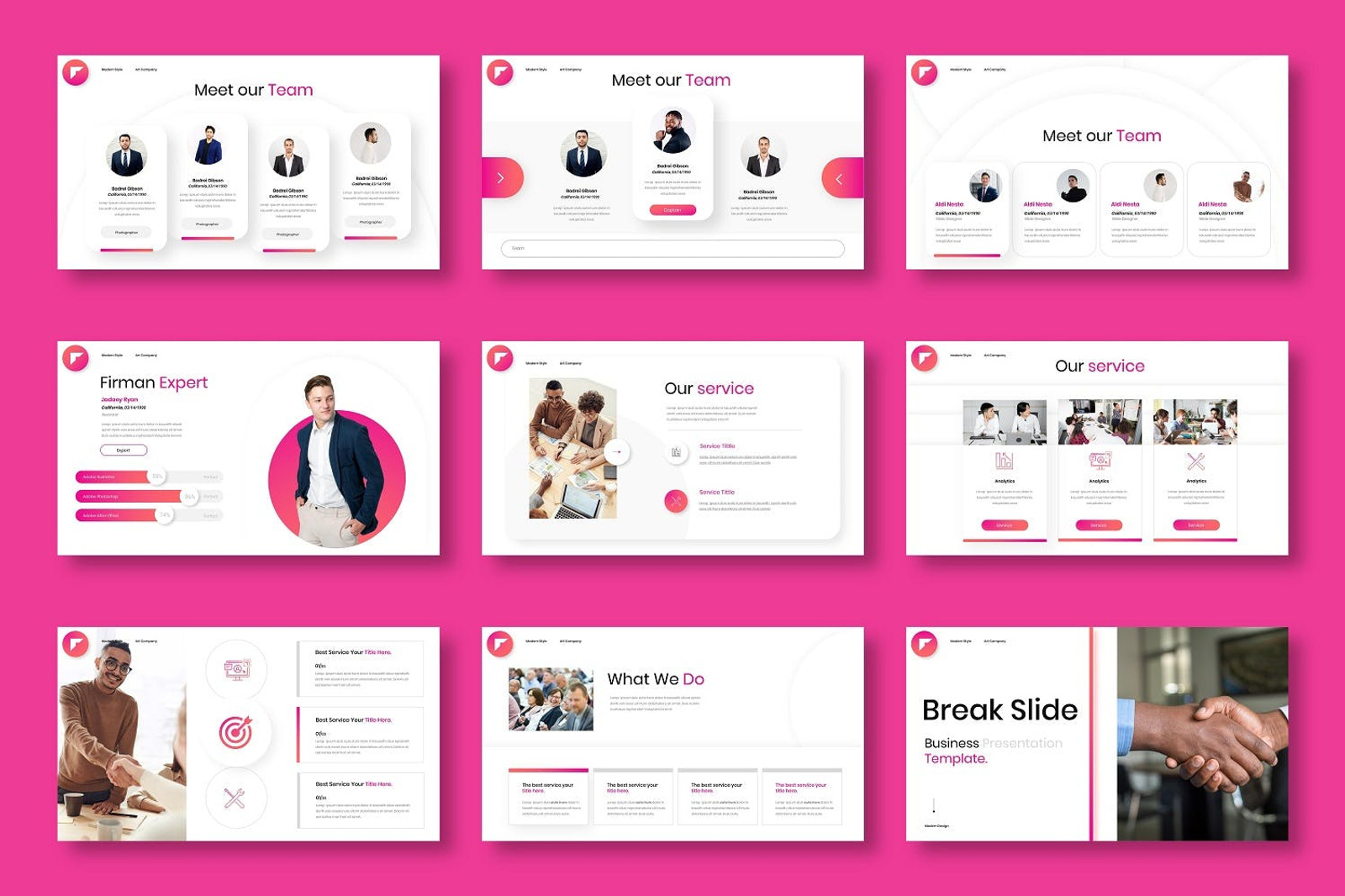 Firman – Business PowerPoint Template - TemplateMonster