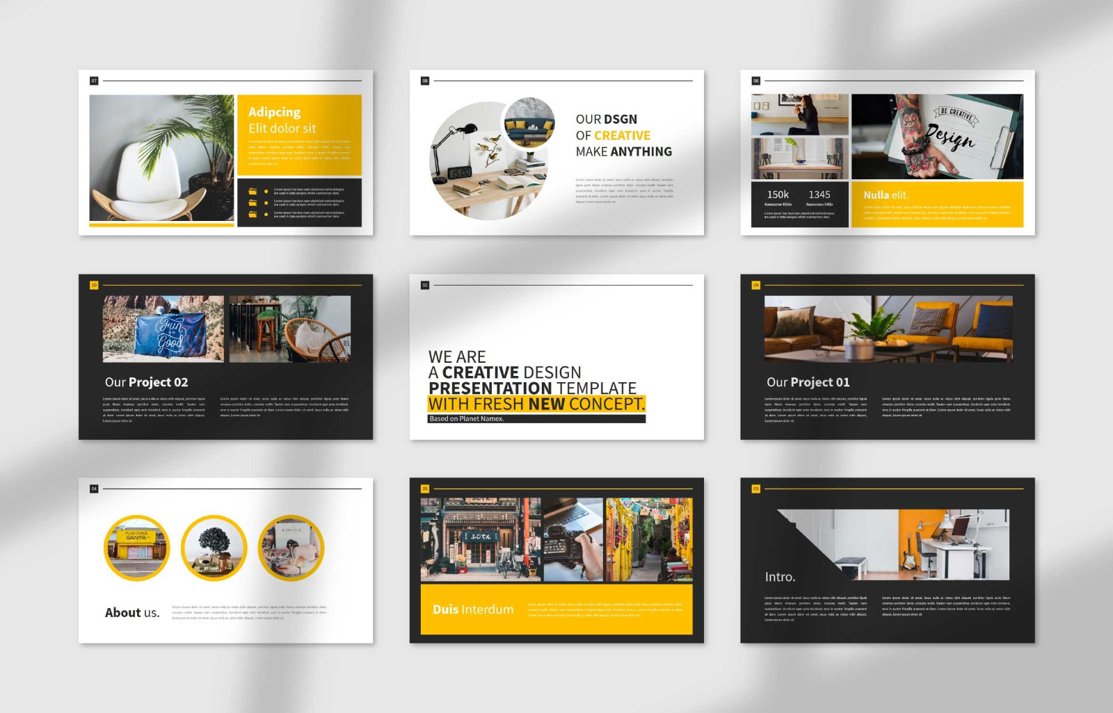 SuperPower Presentation Powerpoint Templates