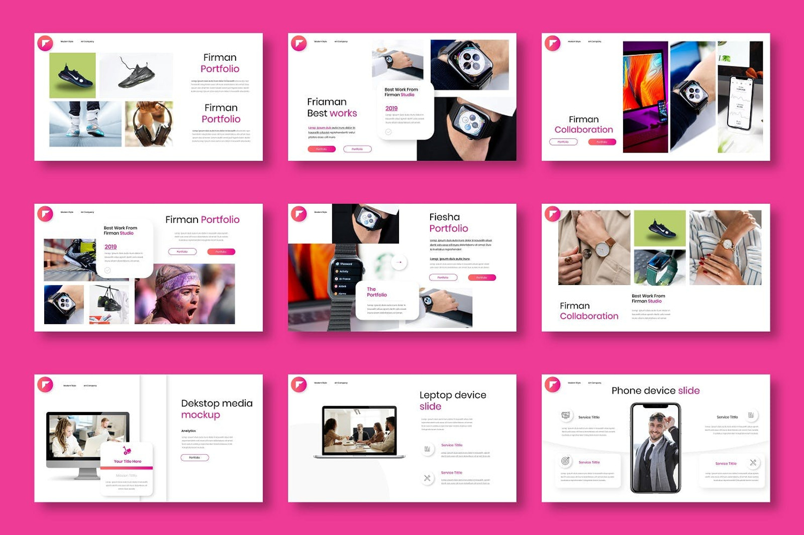 Firman – Business PowerPoint Template - TemplateMonster