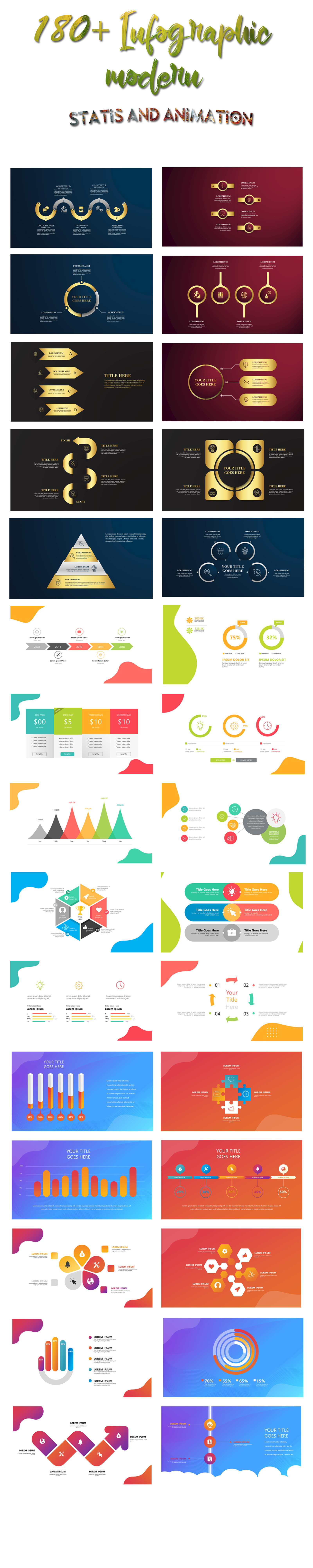 Modern- Powepoint Infographics Template For All Job