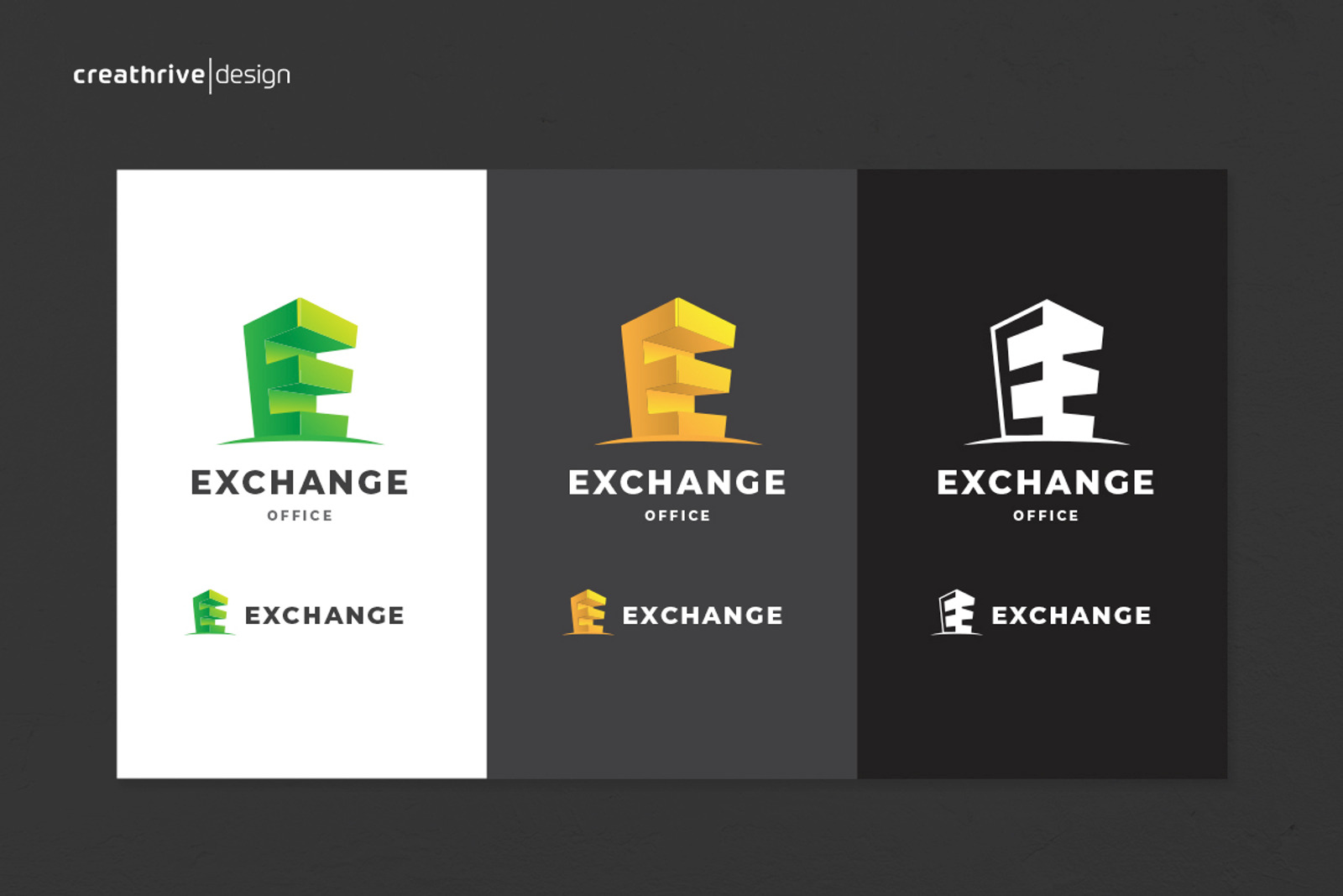 Exchange Building Logo Template #182934 - TemplateMonster