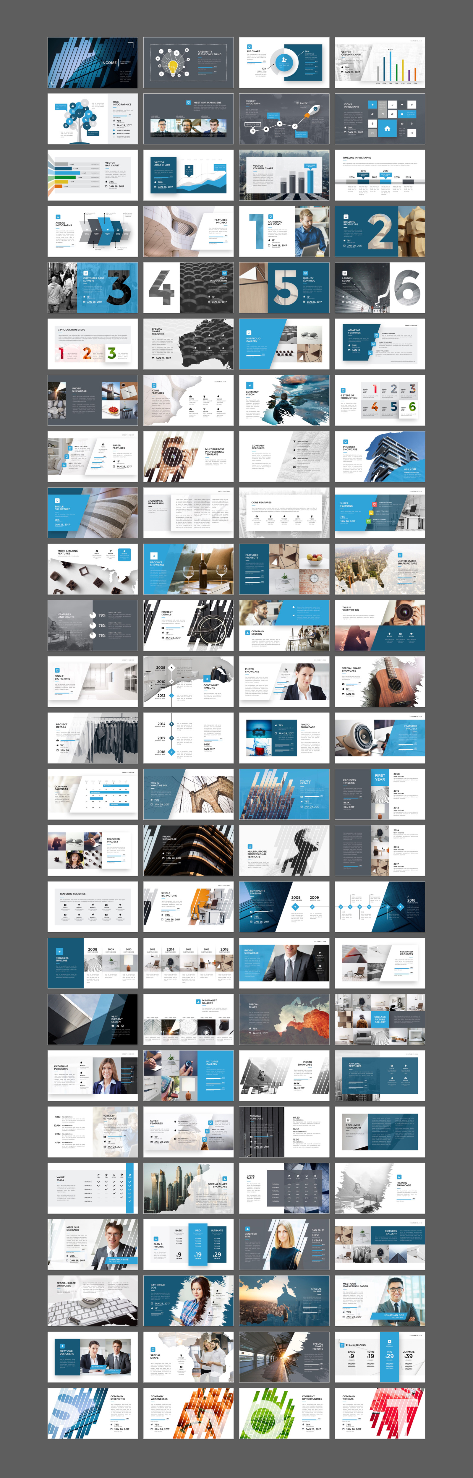 Income PowerPoint Presentation Template - TemplateMonster