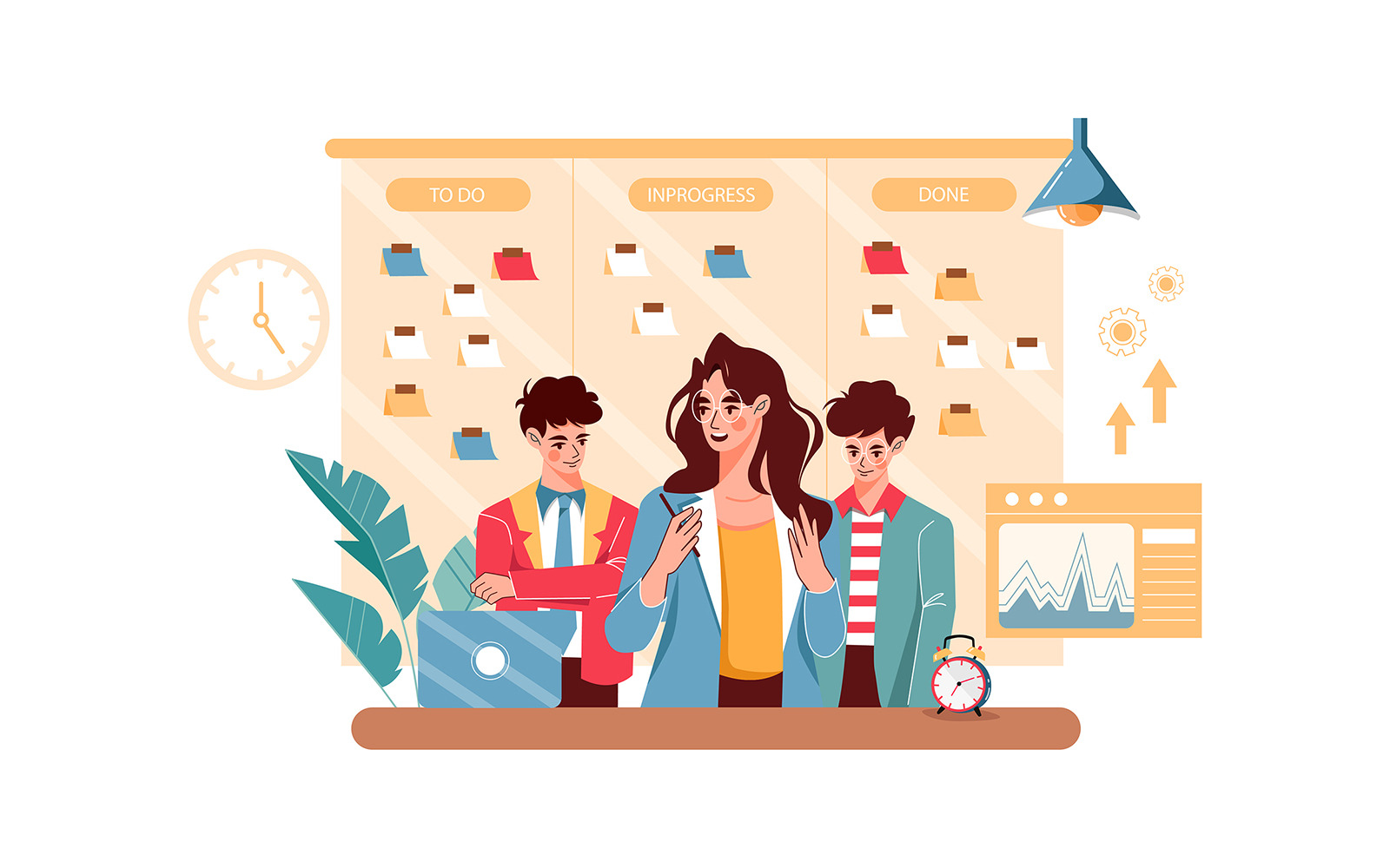 M379_Business Activities Illustrations - TemplateMonster