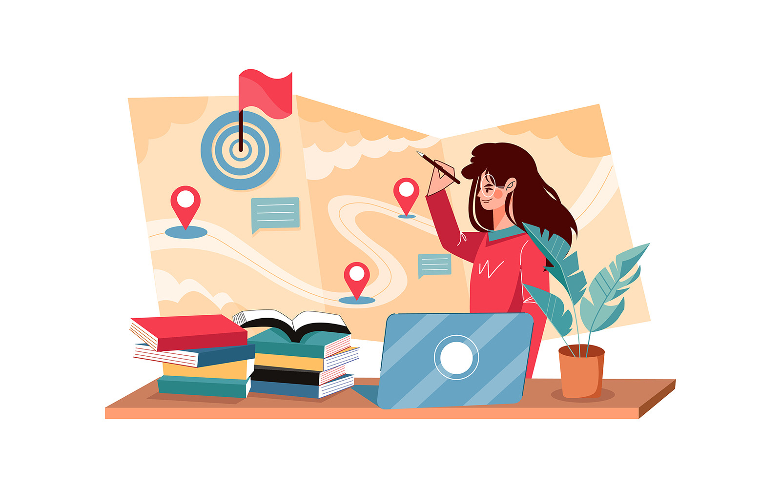 M379_Business Activities Illustrations - TemplateMonster