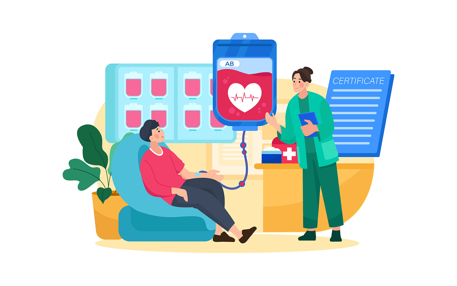 M372_Medical & Healthcare Illustration Pack