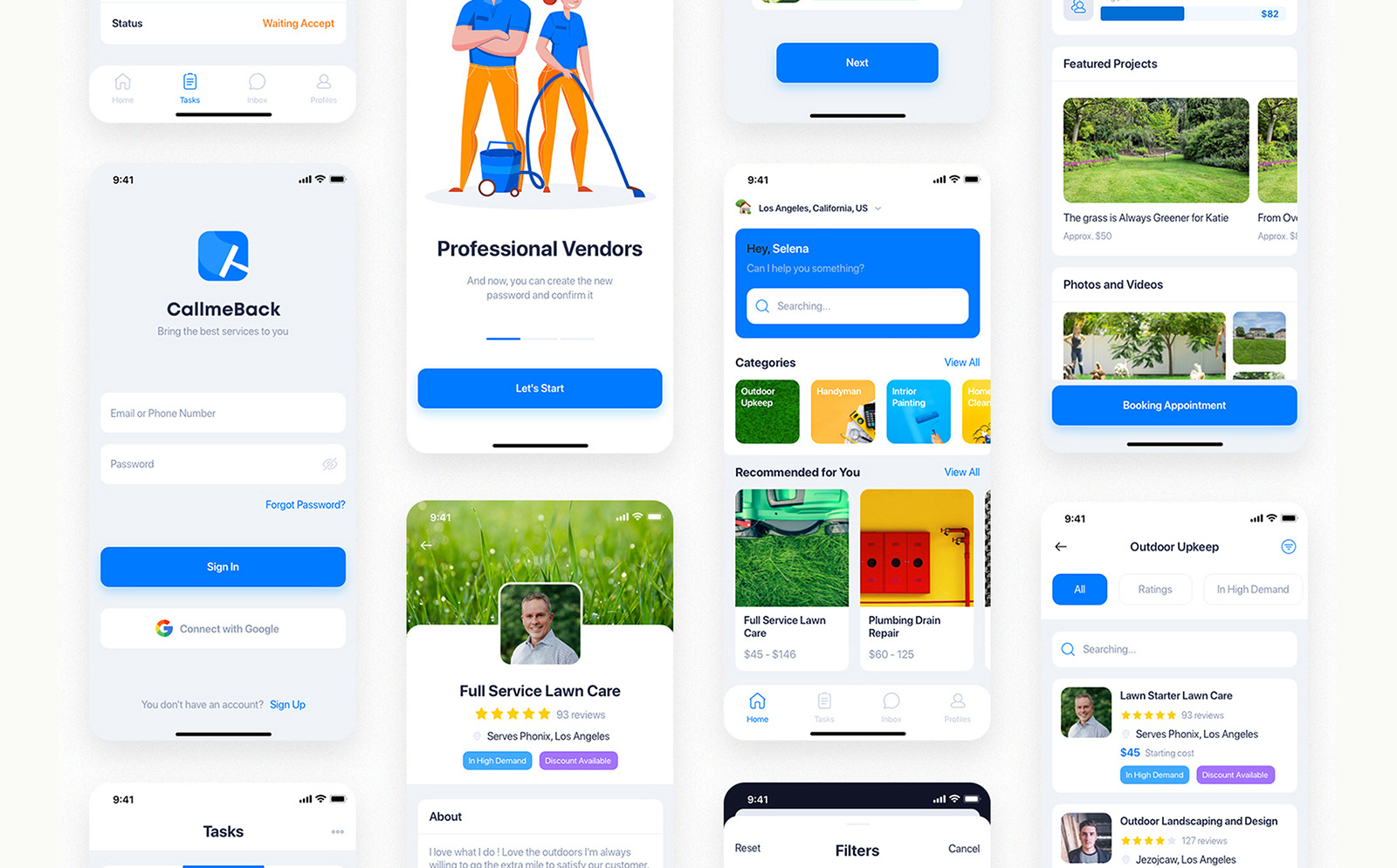 CallmeBack - Handyman Service UI Kit - TemplateMonster