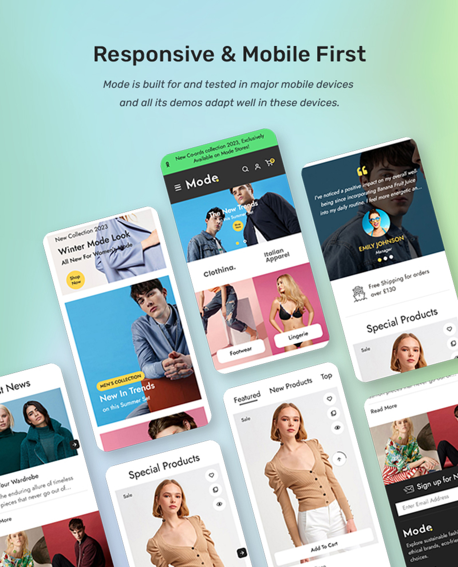 Mode - Minimal WooCommerce Theme For Fashion & LifeStyle Stores