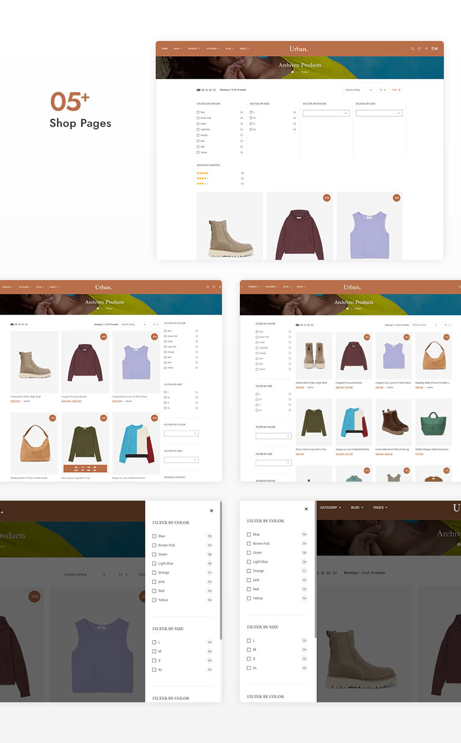 Urban - Luxurious and Trending Fashion - WooCommerce Responsive Theme