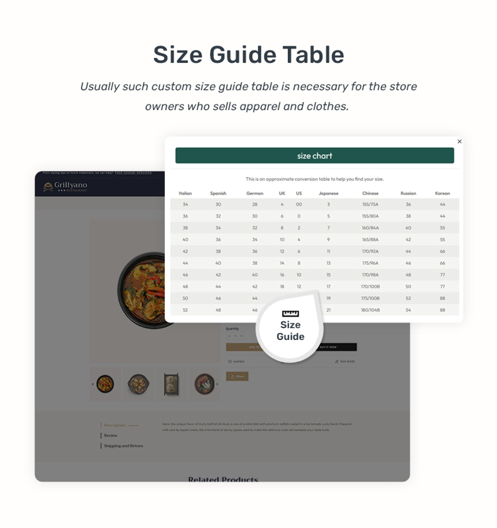 Grillyano - Shopify Responsive Theme For Restaurants, Fast Food, Dishes
