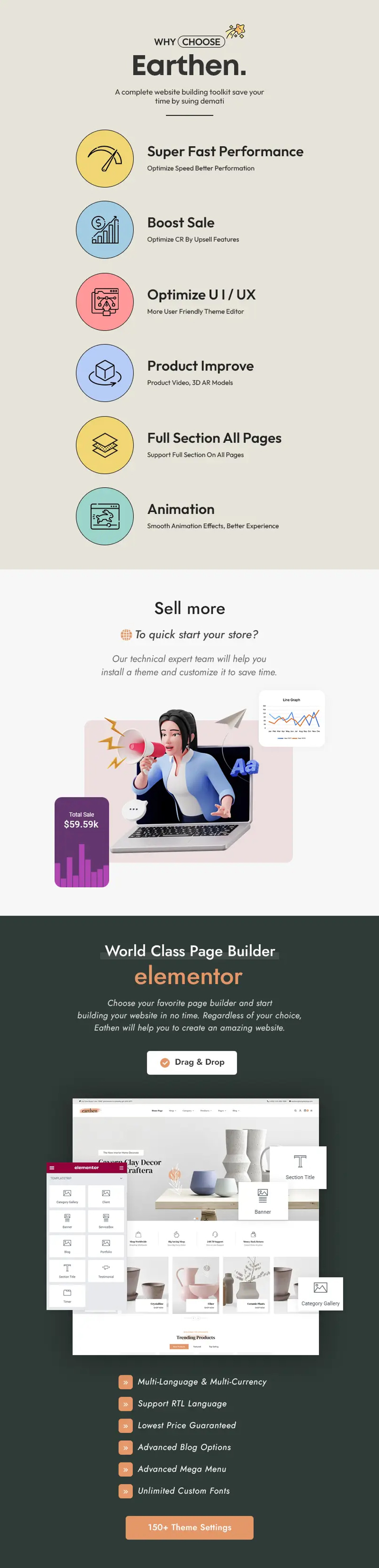 Earthen - Pottery and Ceramics Handmade WooCommerce Theme