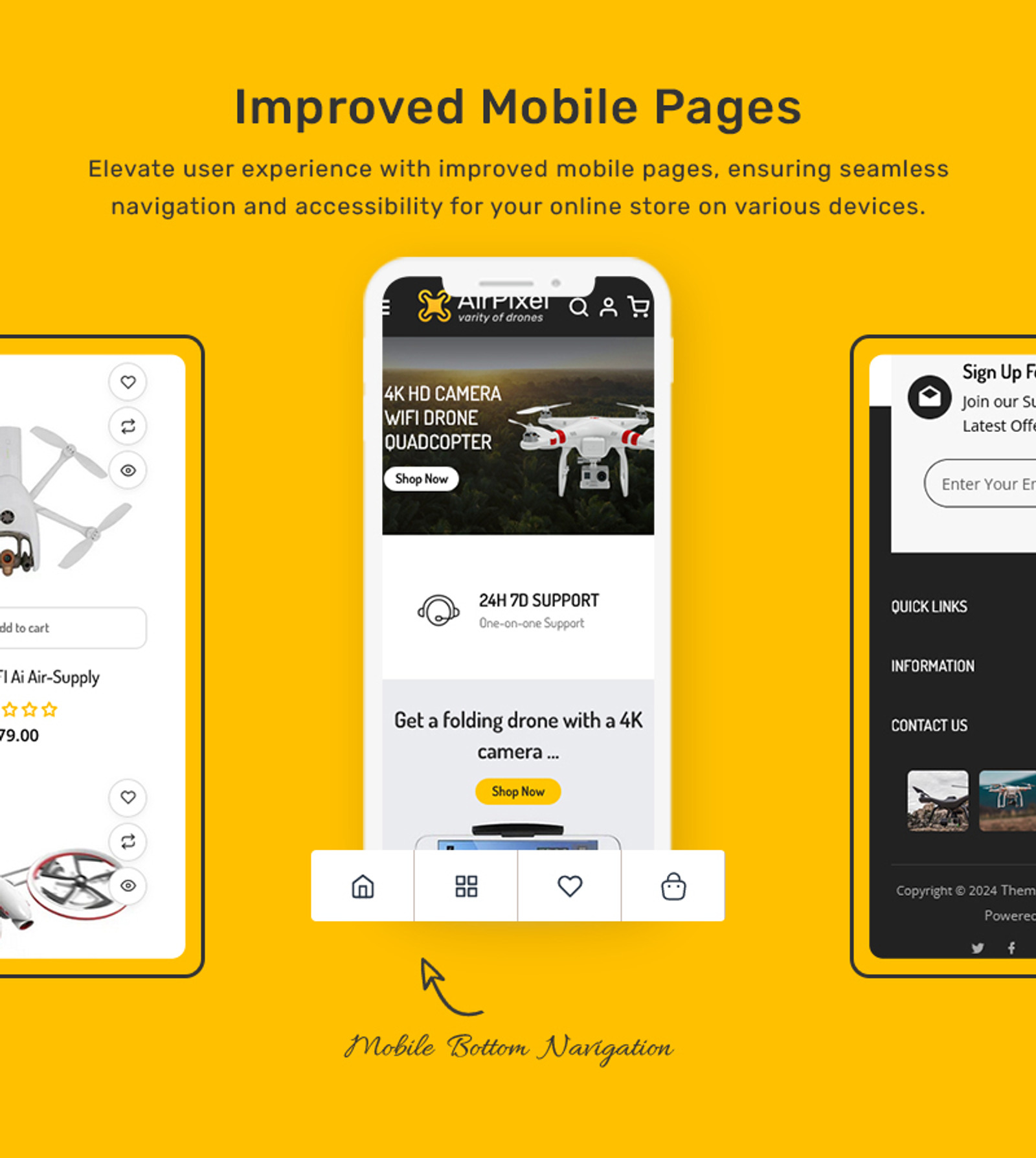 AirPixel - Drones, Speakers & Gadgets - Shopify Theme