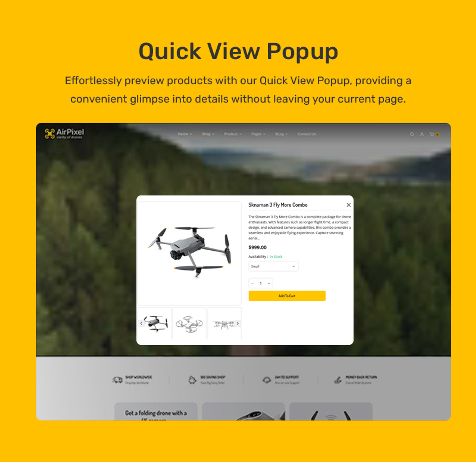 AirPixel - Drones, Speakers & Gadgets - Shopify Theme