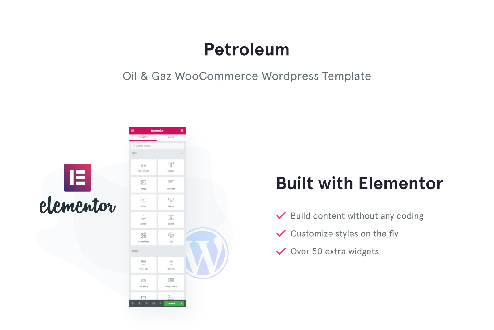 Petroleum - Oil & Gas Business WordPress Theme
