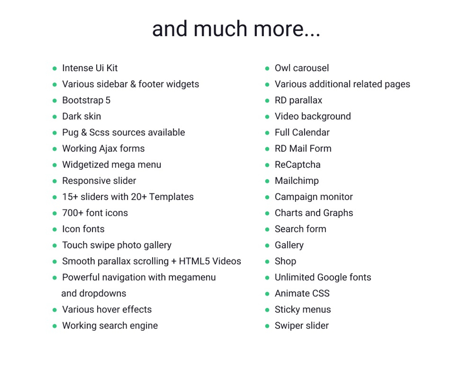 Multipurpose Intense - #1 HTML Bootstrap Website Template