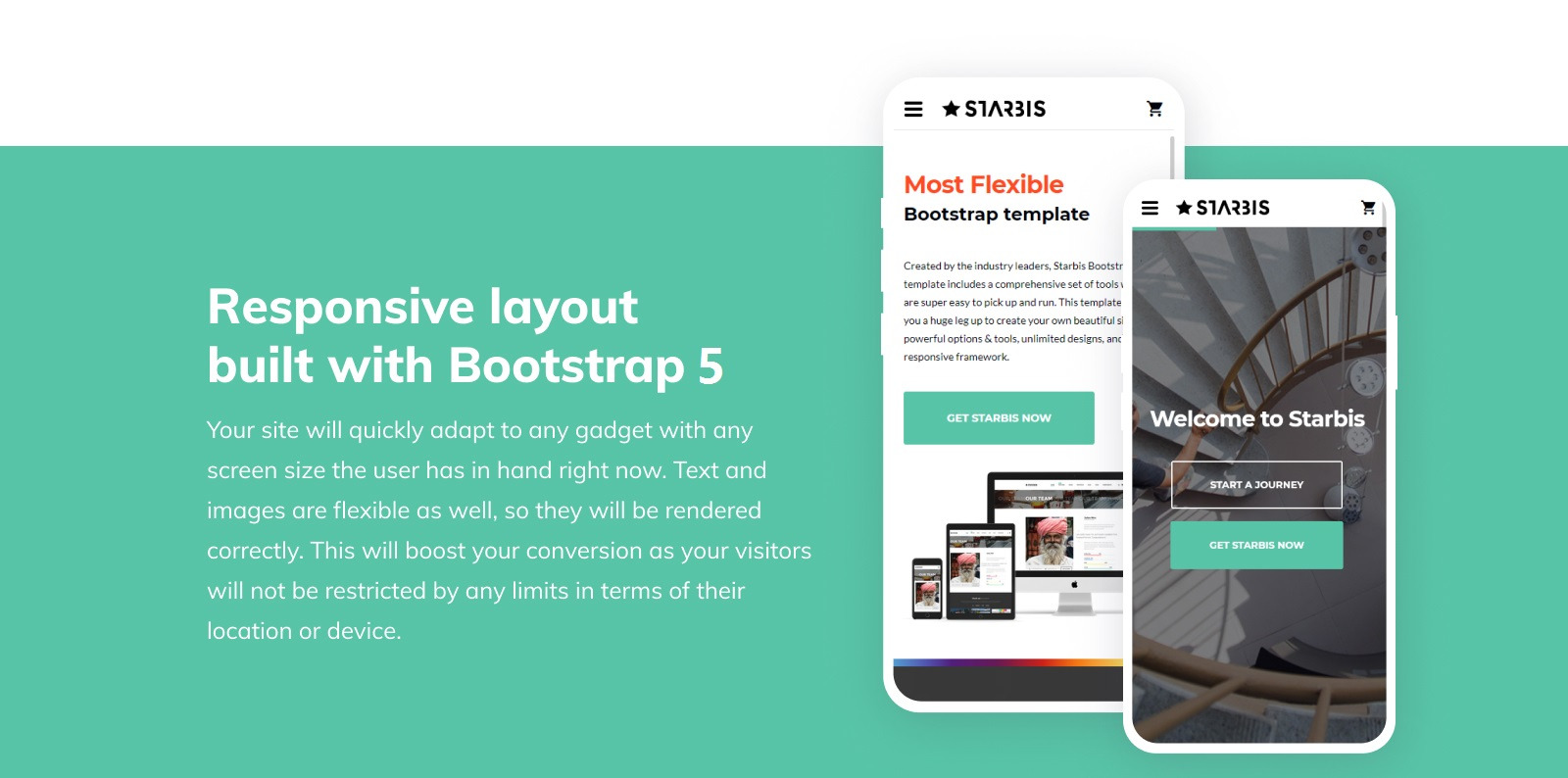 Starbis - Business Multipurpose Bootstrap 5 Website Template