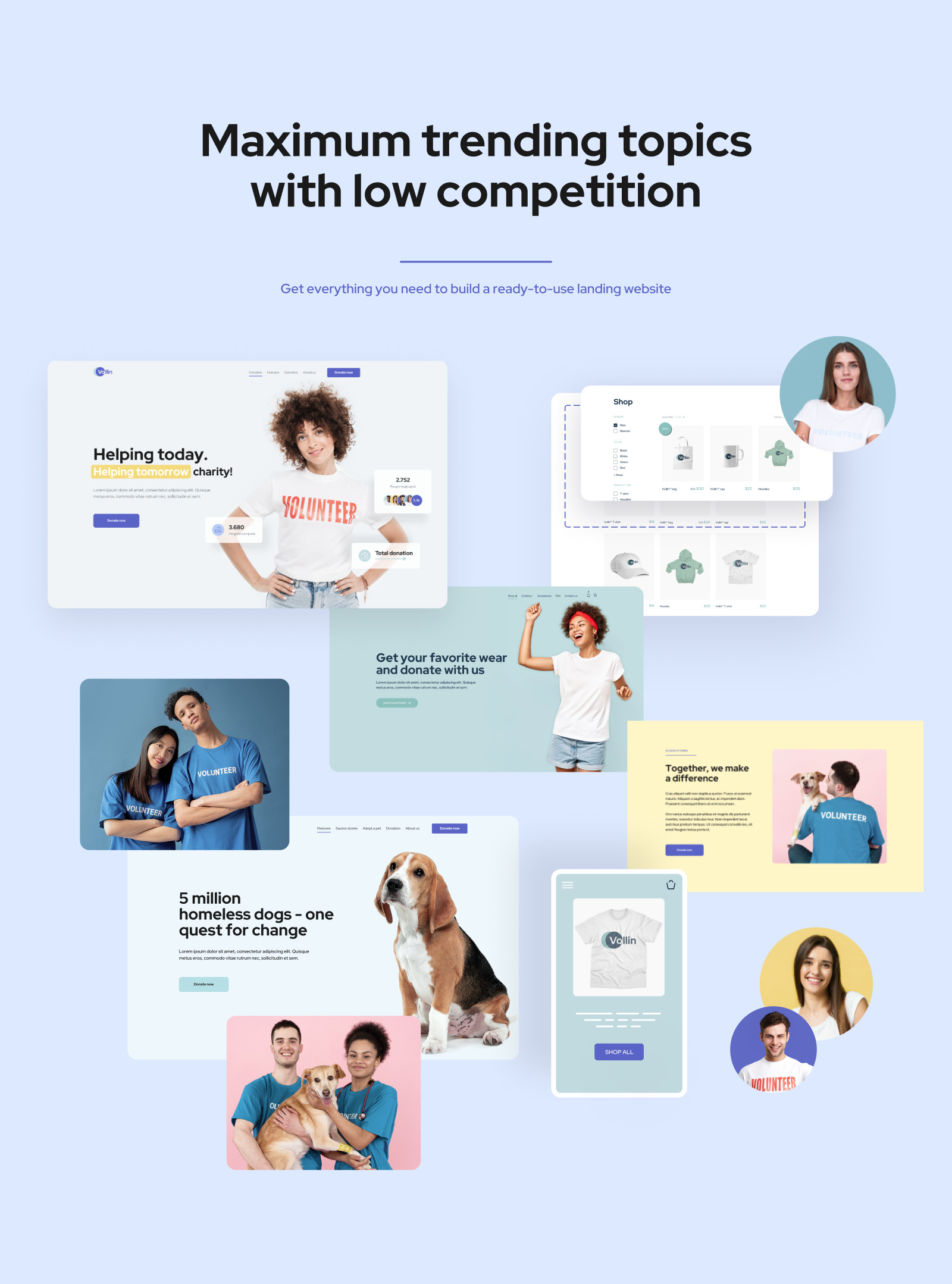 Vollin - Volunteer Organization WordPress Theme