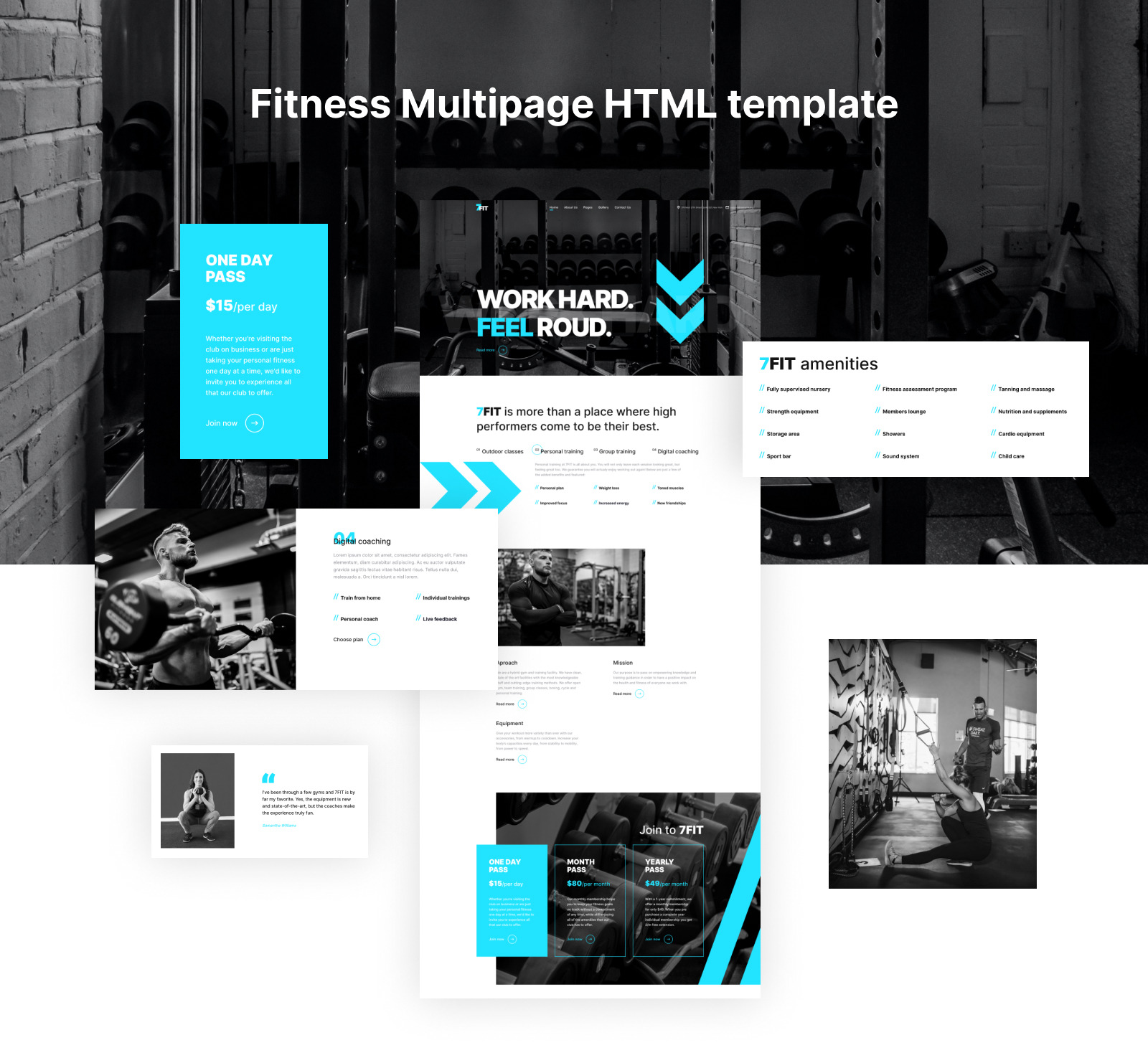 7Fit - Gym HTML5 Responsive Website Template