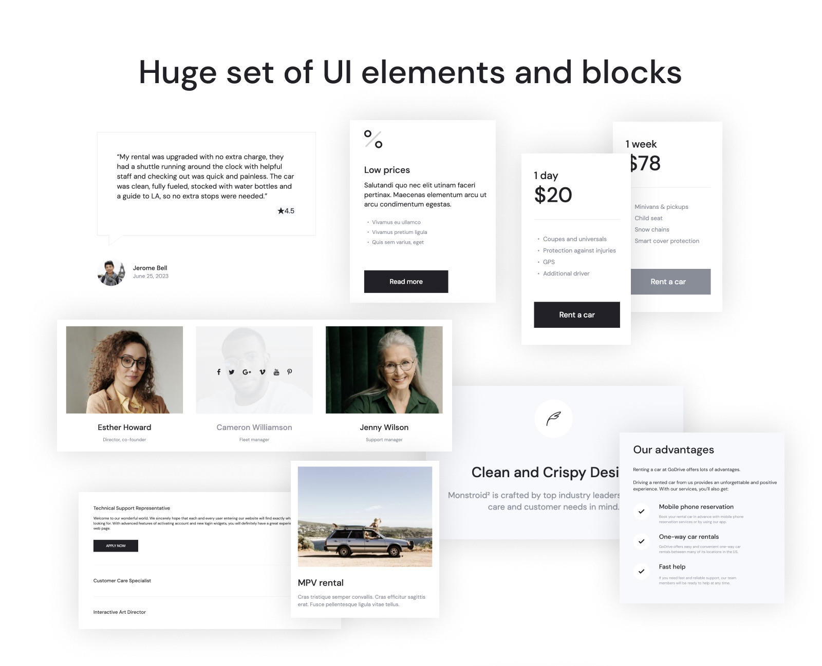 GoDrive - Car Rental Bootstrap 5 Website Template