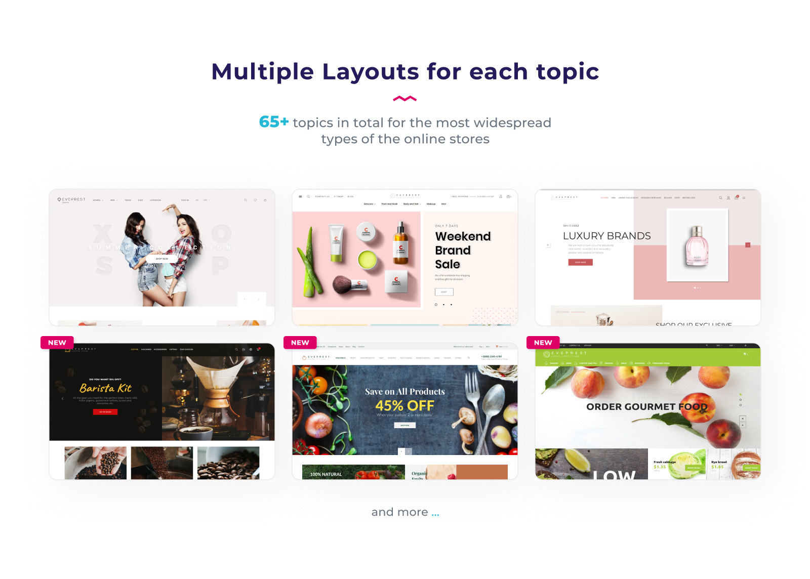 Eveprest - Multipurpose eCommerce Template PrestaShop Theme