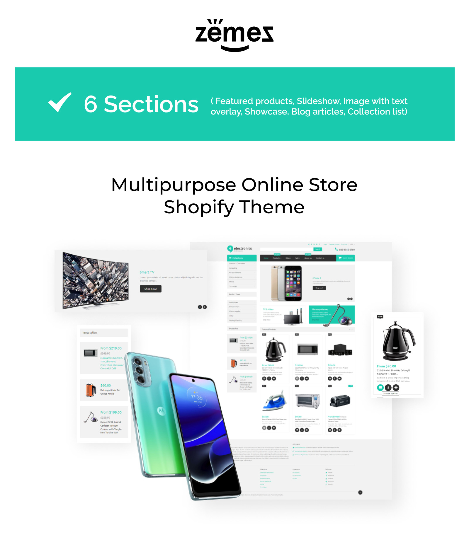 Electronics Retailer eCommerce Shopify Theme