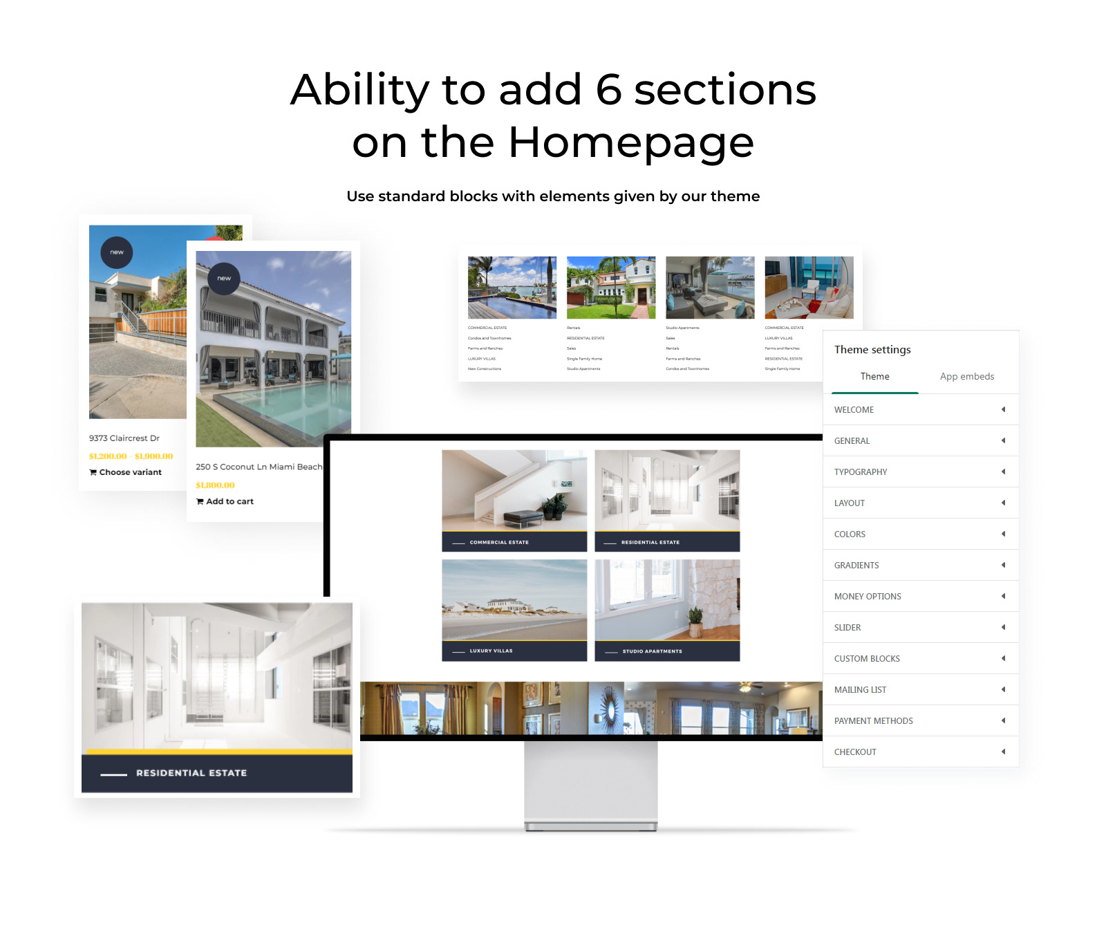 RENTS - Real Estate Multipage Clean Shopify Theme
