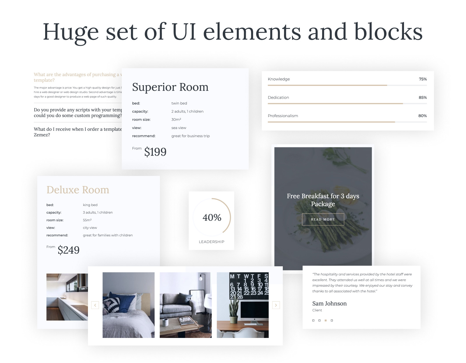 Norvila - Luxury Hotel HTML5 Website Template