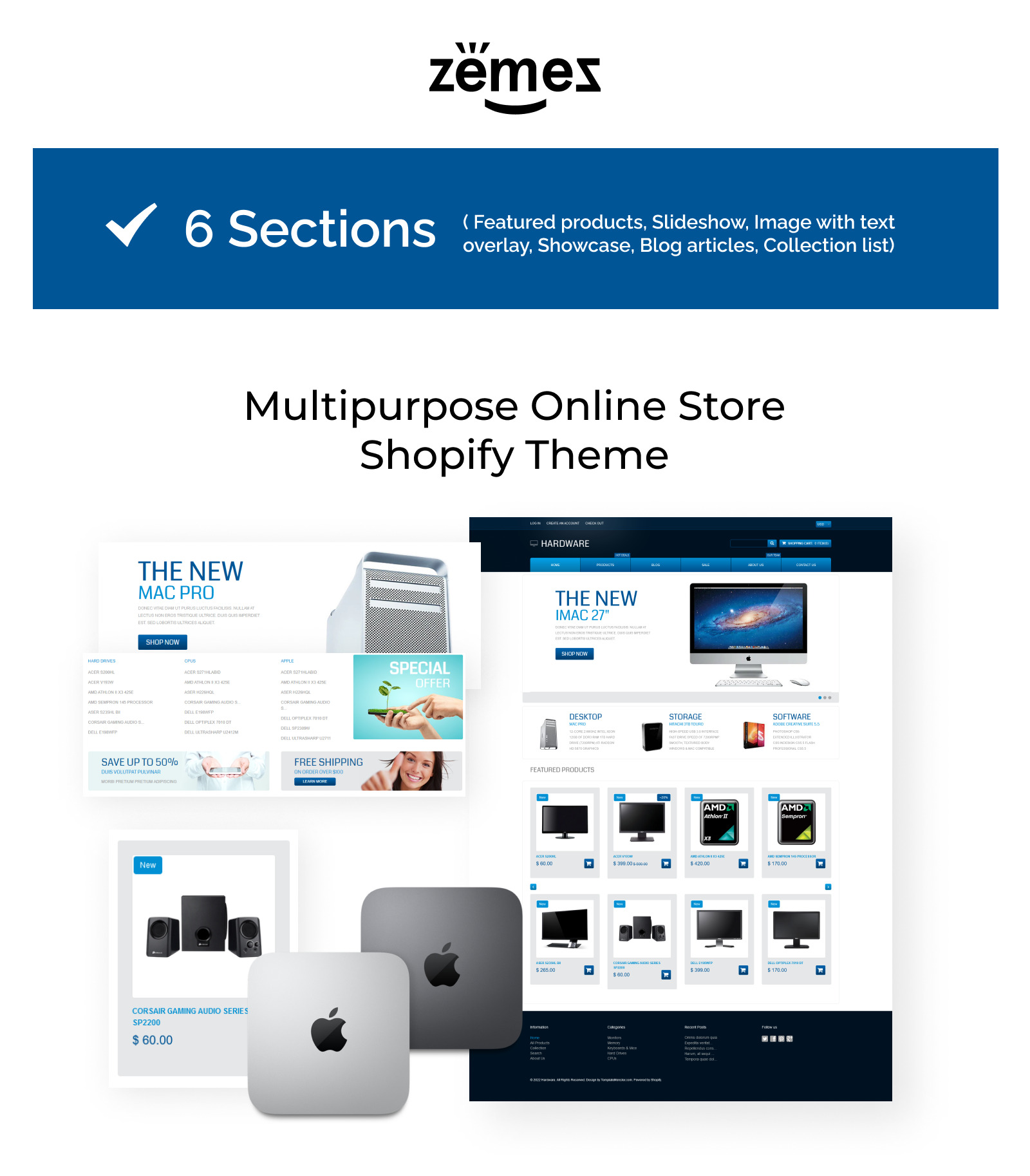 Computer Store and Software Shopify Theme - TemplateMonster