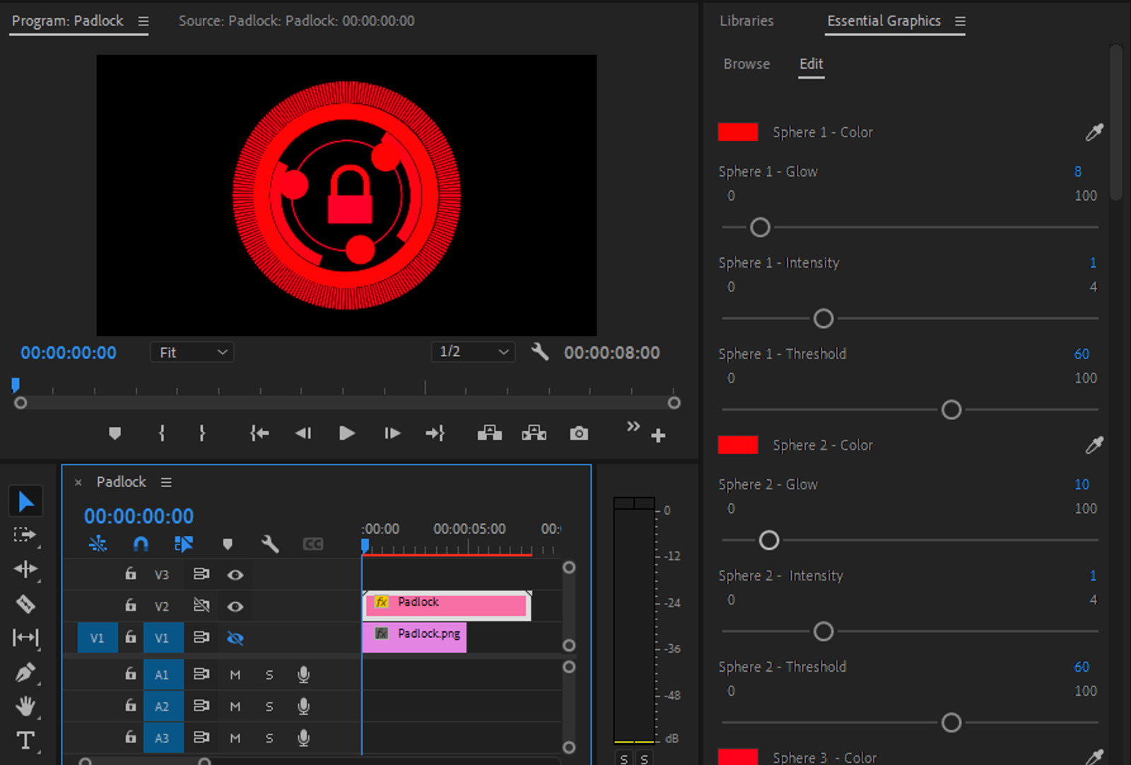 Futuristic Hacker HUB Template After Effects Template