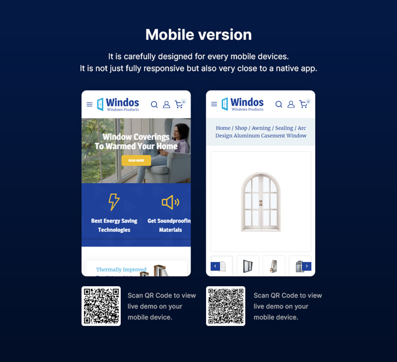 Windos - Windows and Doors and Glass WooCommerce Theme