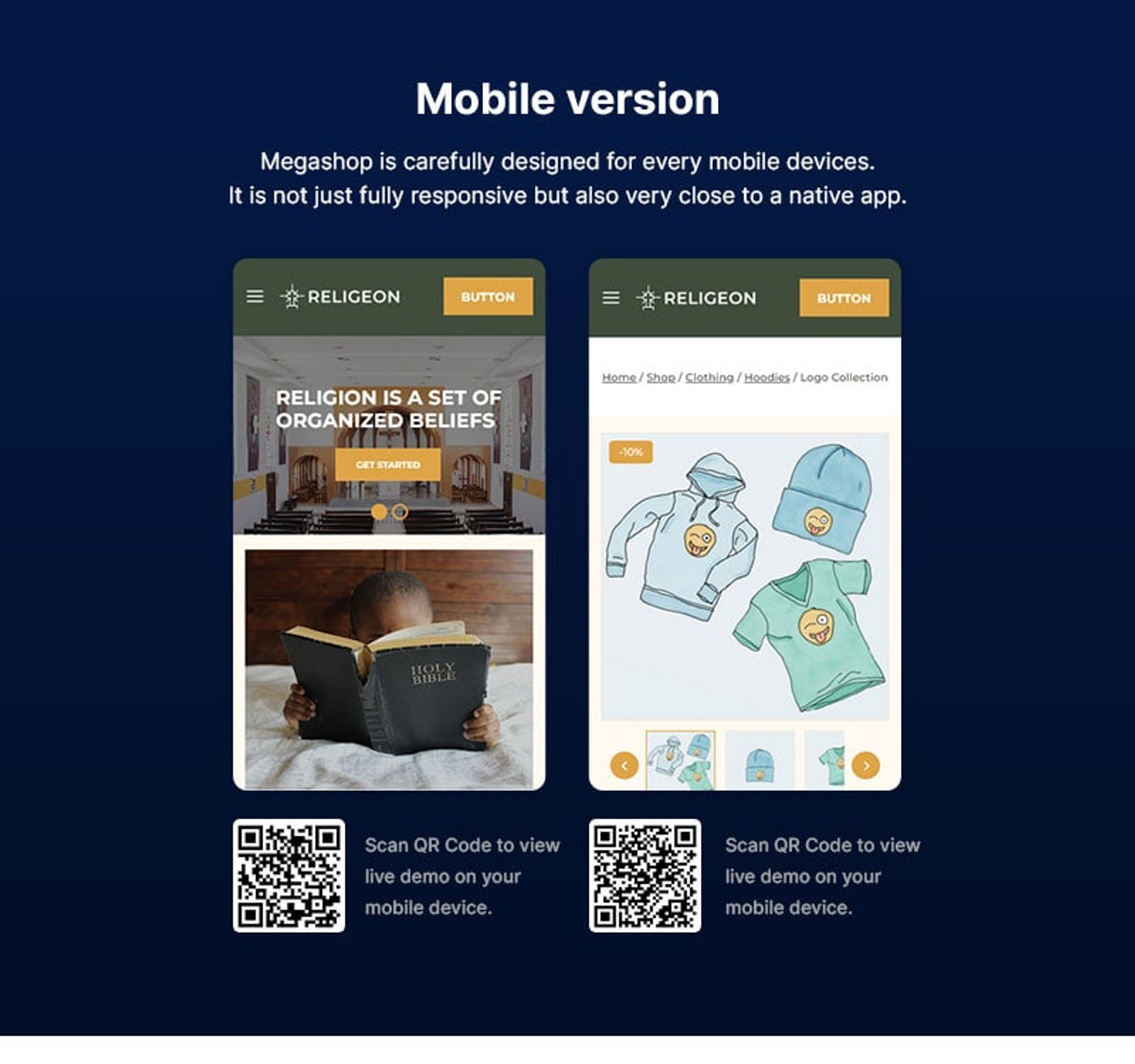 Religeon - Church, Religion and Charity WordPress Theme