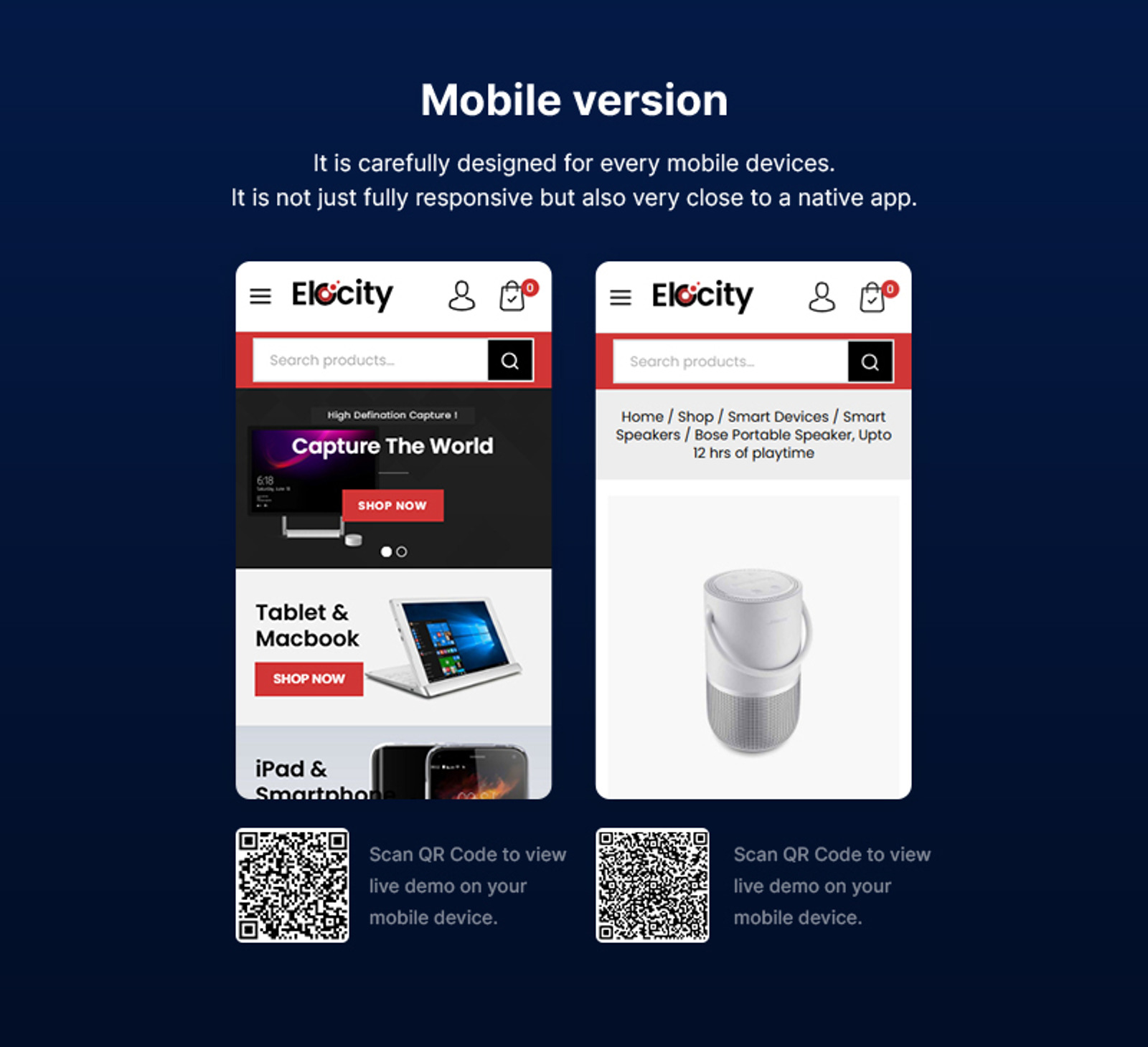Elocity - Electronics and Game Store Multipurpose WooCommerce Theme