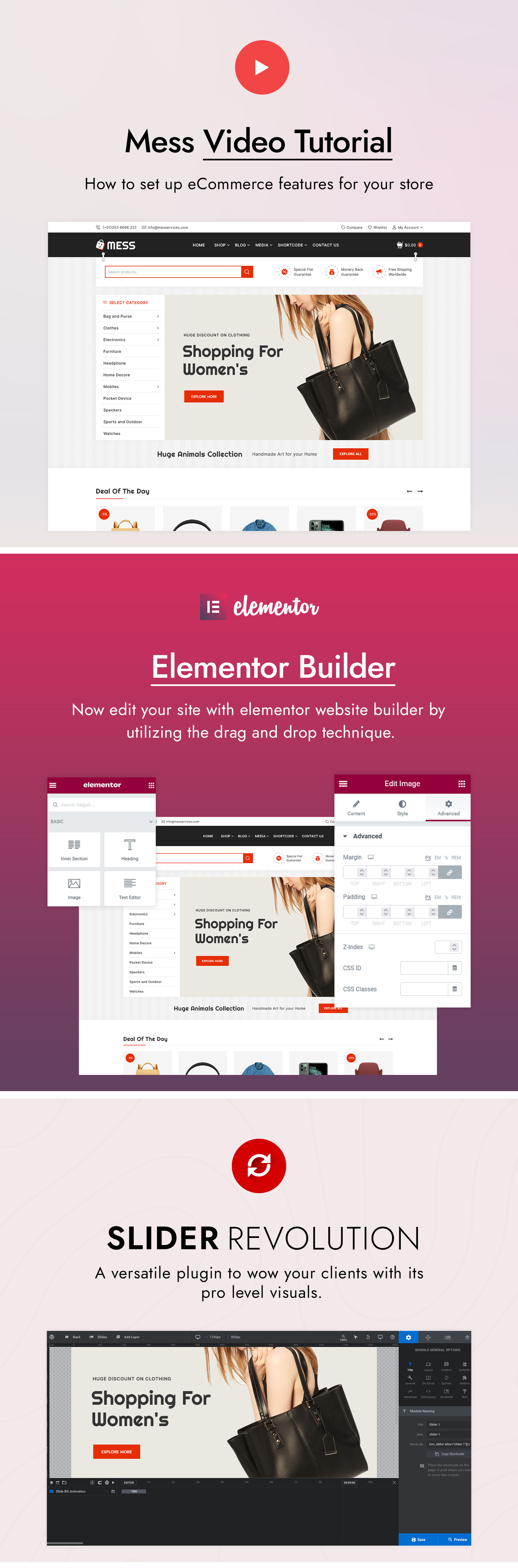 Mess - Modern Multipurpose WooCommerce Theme