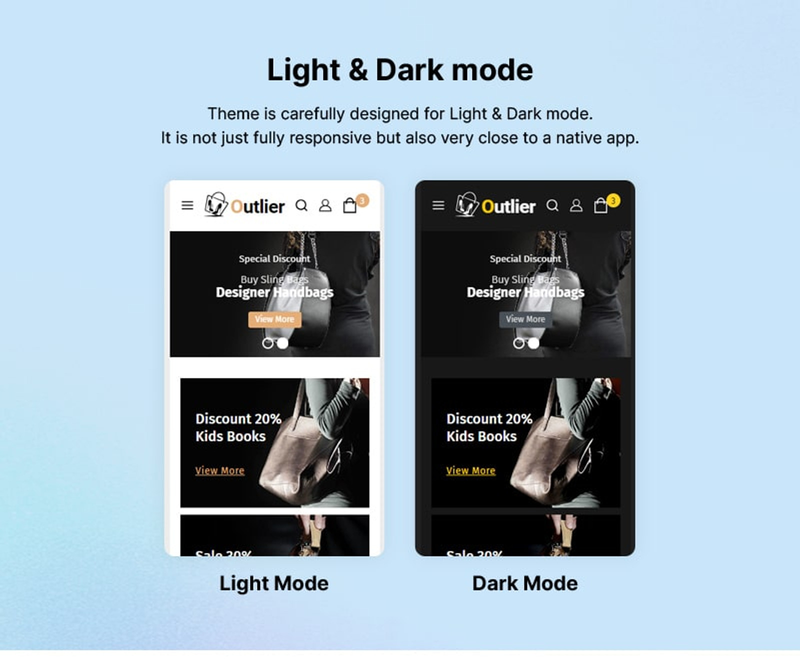 Outlier - Handbag Store WooCommerce Theme - TemplateMonster