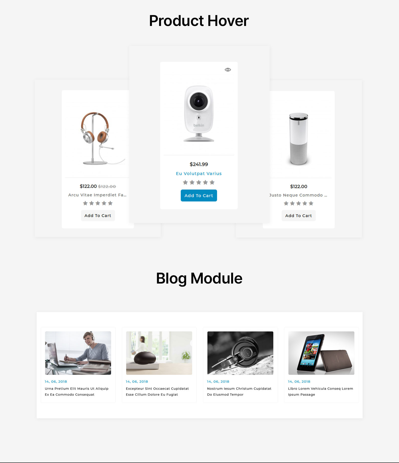 Electron - Electronics Store OpenCart Template